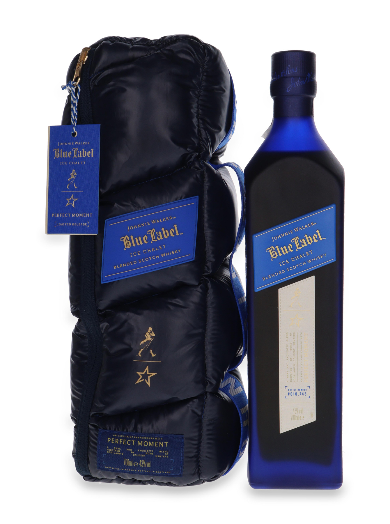 Johnnie Walker Blue Label Ice Chalet 43% 0.7l Whisky - Scotland
