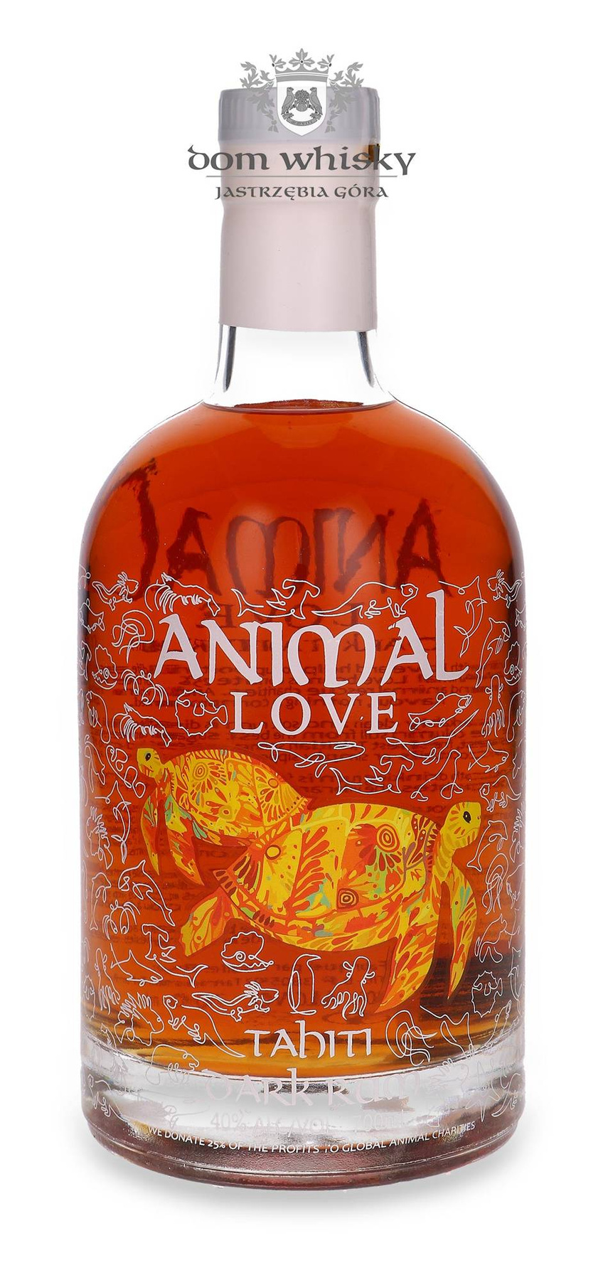 Animal Love Tahiti Dark Rum 40% 0,7l | Summer & Co.Co Rum
