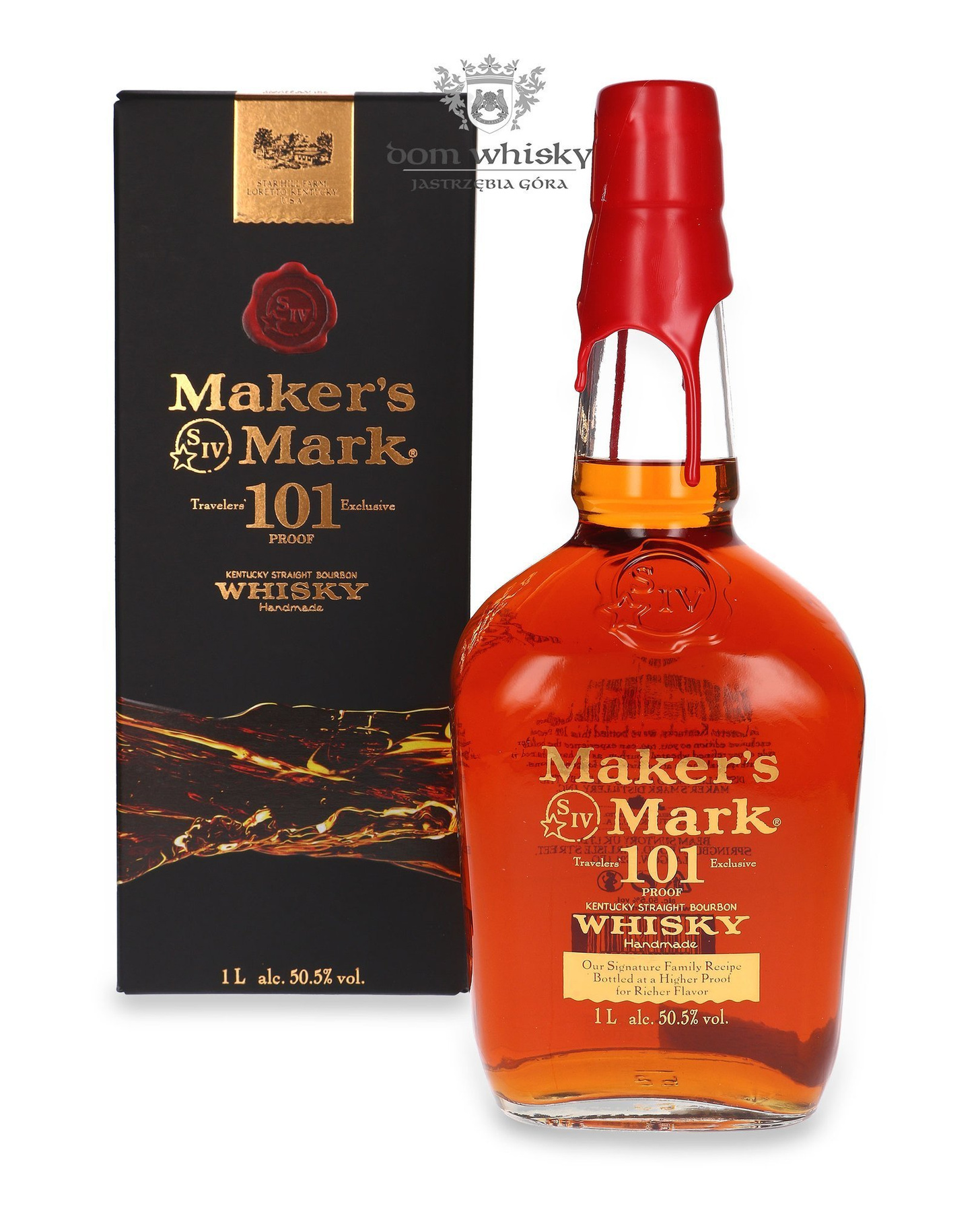 Maker's Mark 101 Bourbon Whisky 50.5% 1.0l USA