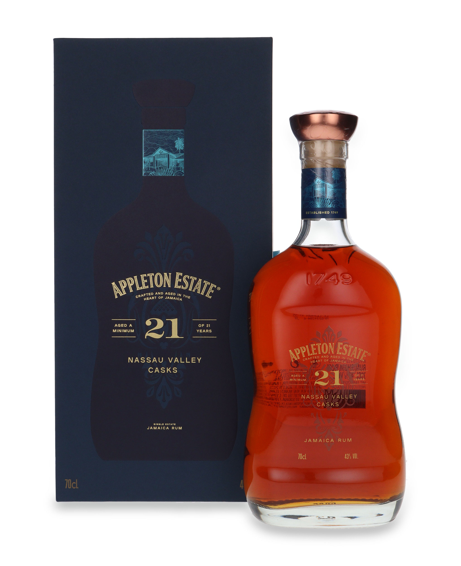 Appleton Estate 21 Year Old Rum Jamaica 43% 0.7l