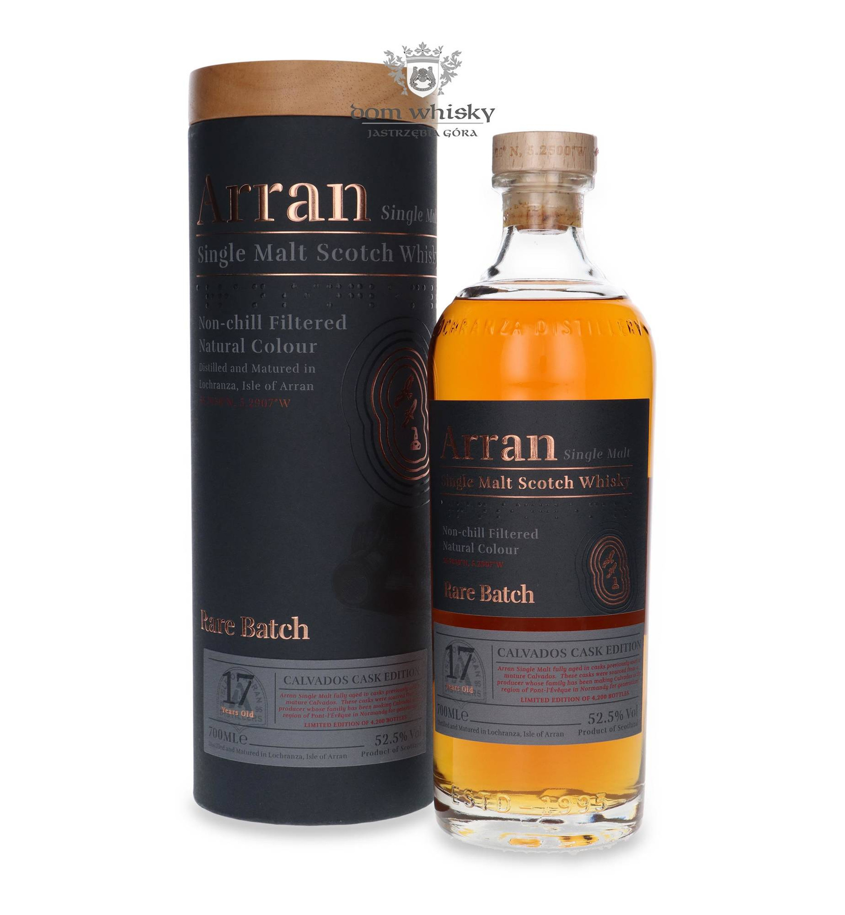 Arran 17 Year Old Rare Batch Calvados 52.5% 0.7l Whisky