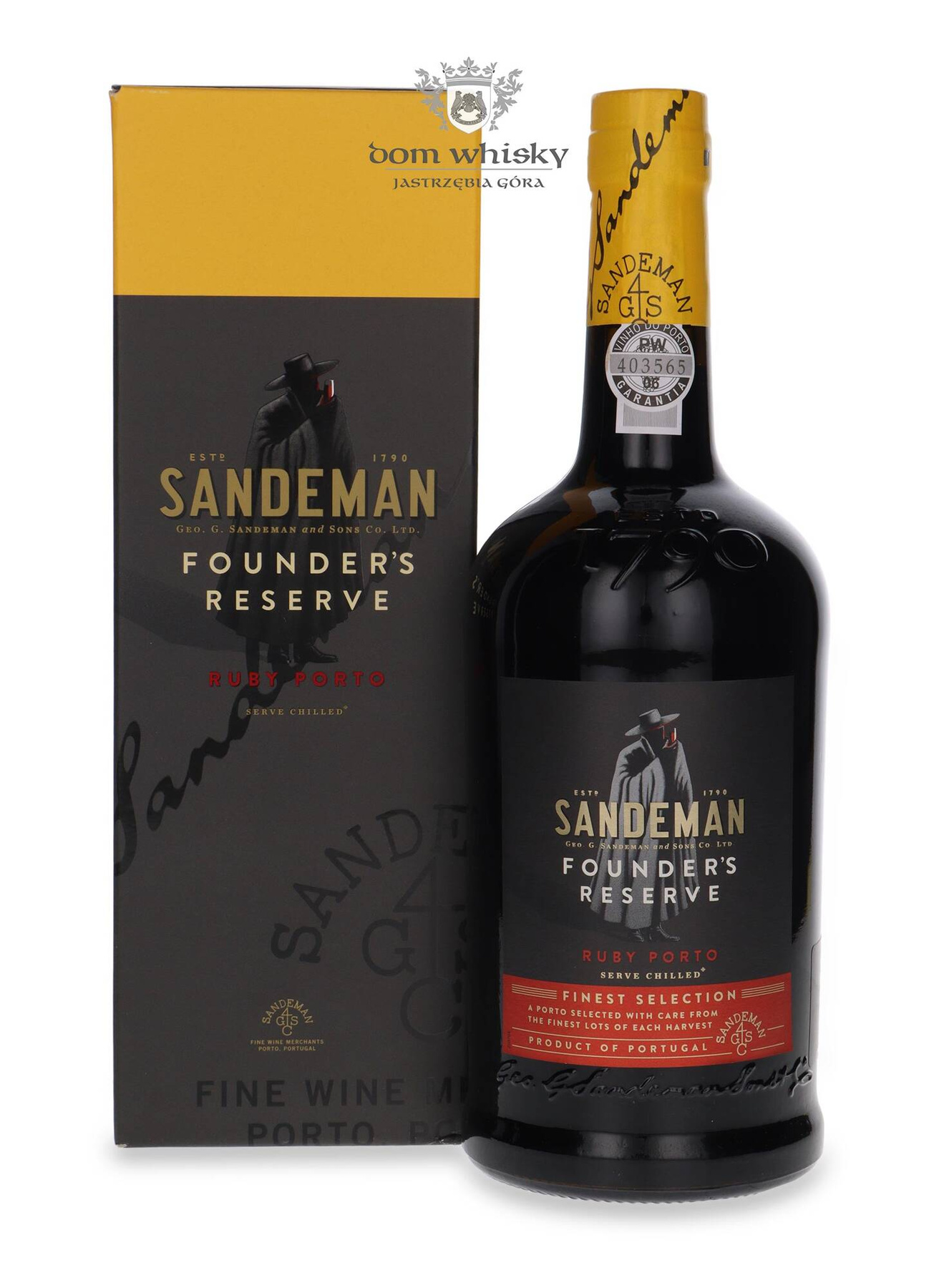 Sandeman Founder's Reserve Ruby Porto 20% | Wino Porto 0,75l