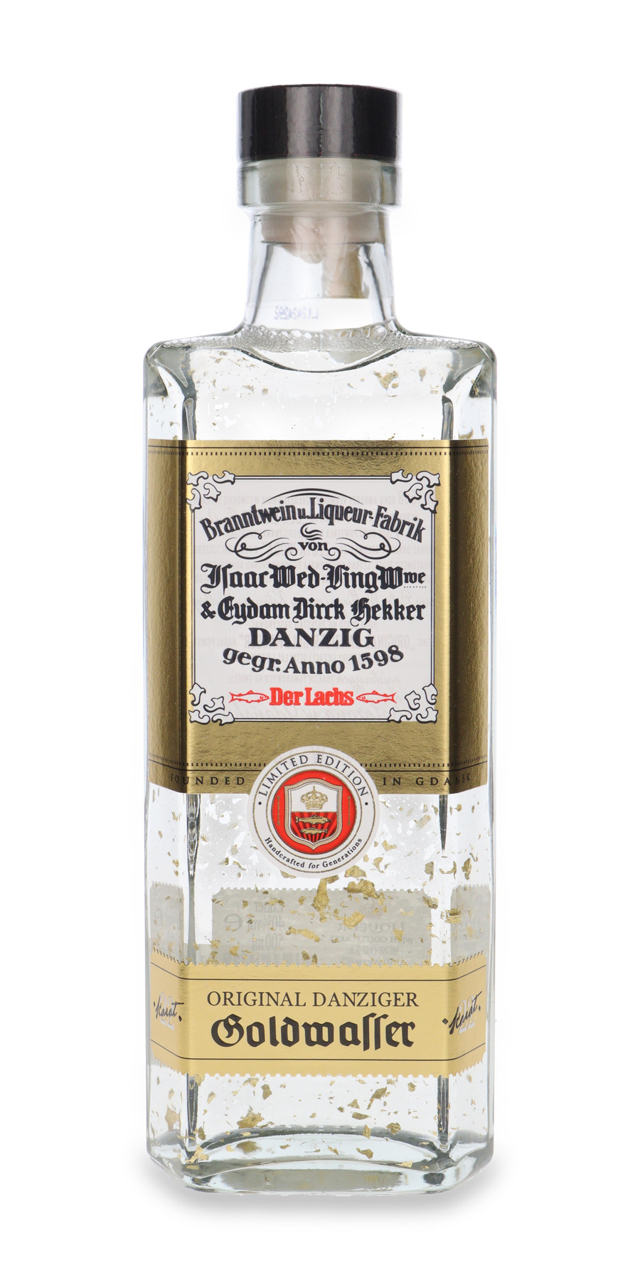 Goldwasser Liqueur Danzig Retro 40% 0,5l Likiery Alkohol