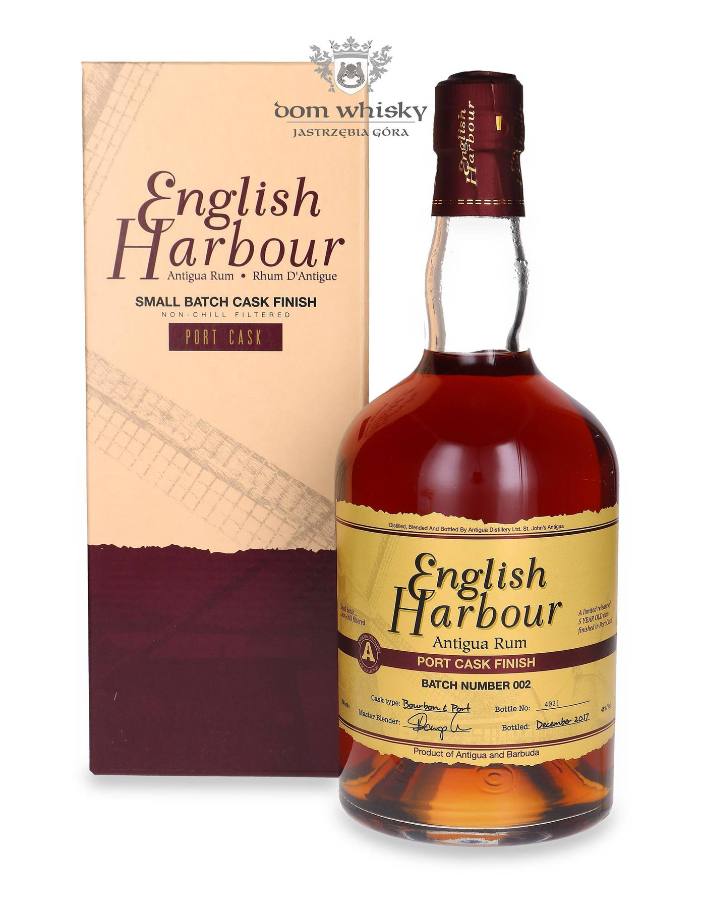 English Harbour Port Cask 46% Rum 0,7l – Antigua Rum