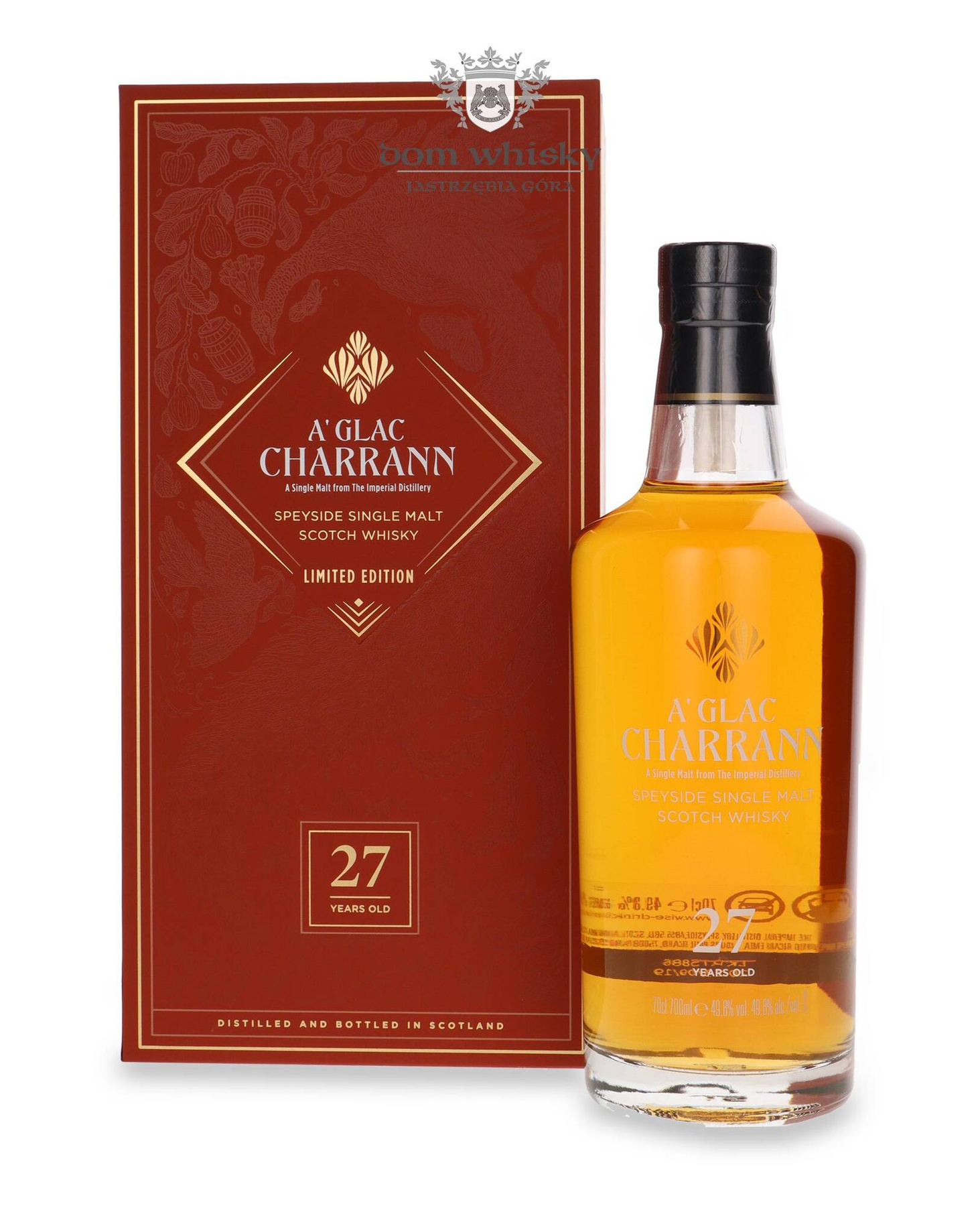 A'Glac Charrann 27 Year Old Secret Speyside Collection 49.8% 0.7l