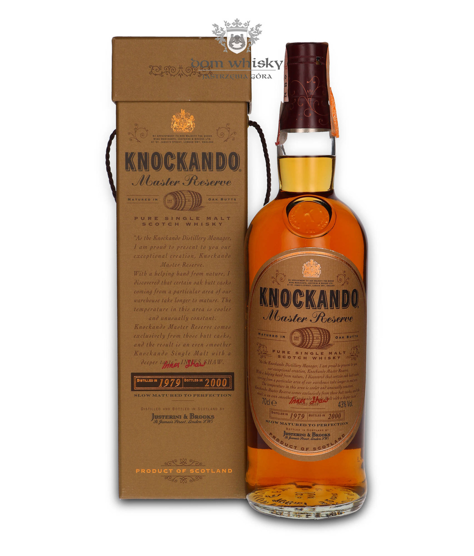 Knockando 1979 Master Reserve Scotch Whisky 43% 0.7l