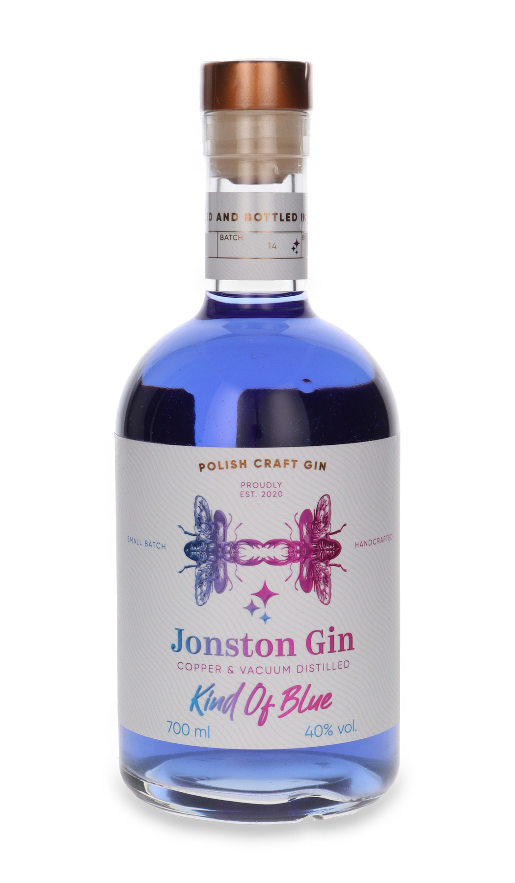 Jonston Gin Kind of Blue 40% 0,7l Gin | Sklep Dom Whisky