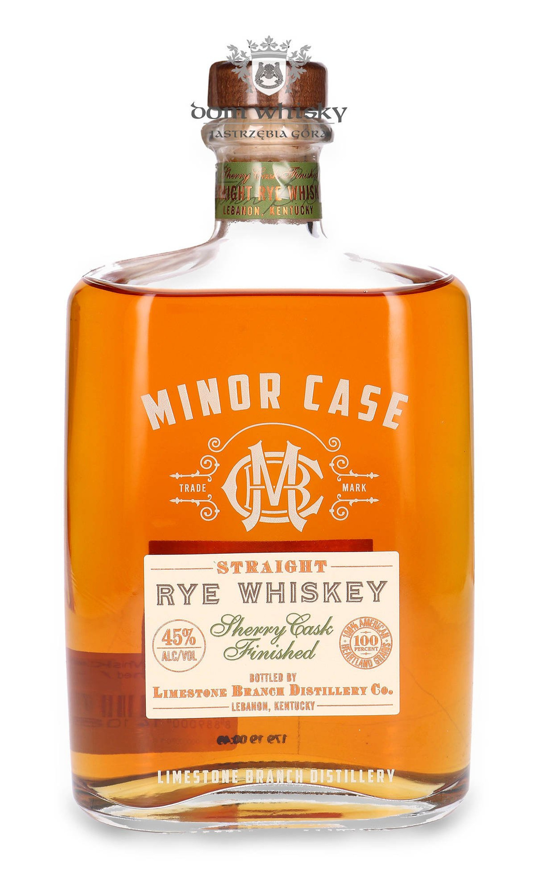 Minor Case Rye Whiskey 45% 0.7l Sherry Cask USA
