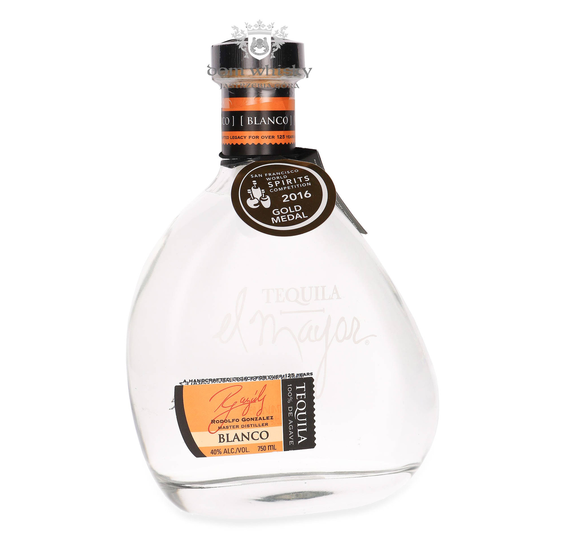 Tequila El Mayor Blanco 100% de Agave 40% 0,75l