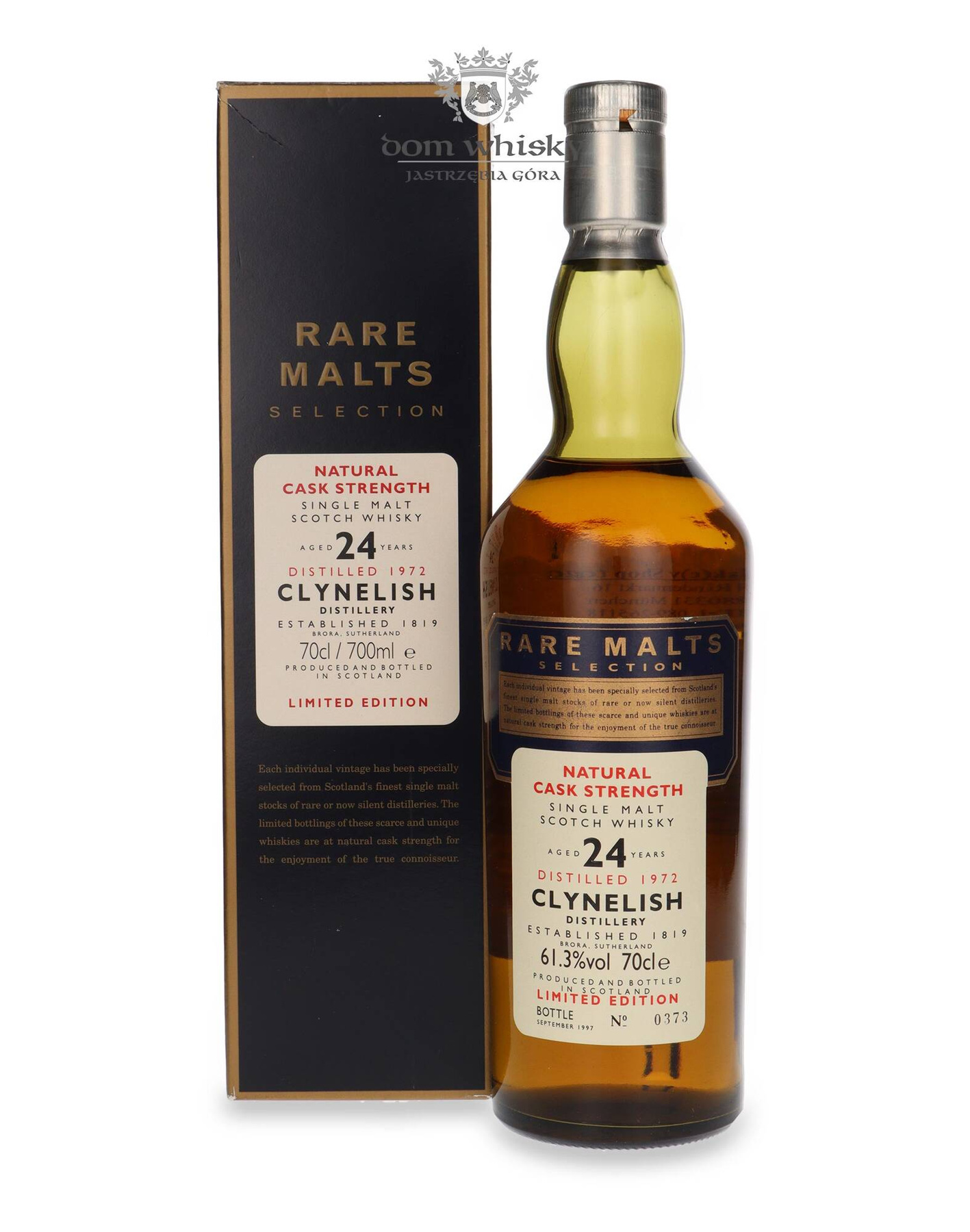 Clynelish 24 Year Old Rare Malts 61.3% 0.7l - Single Malt Whisky