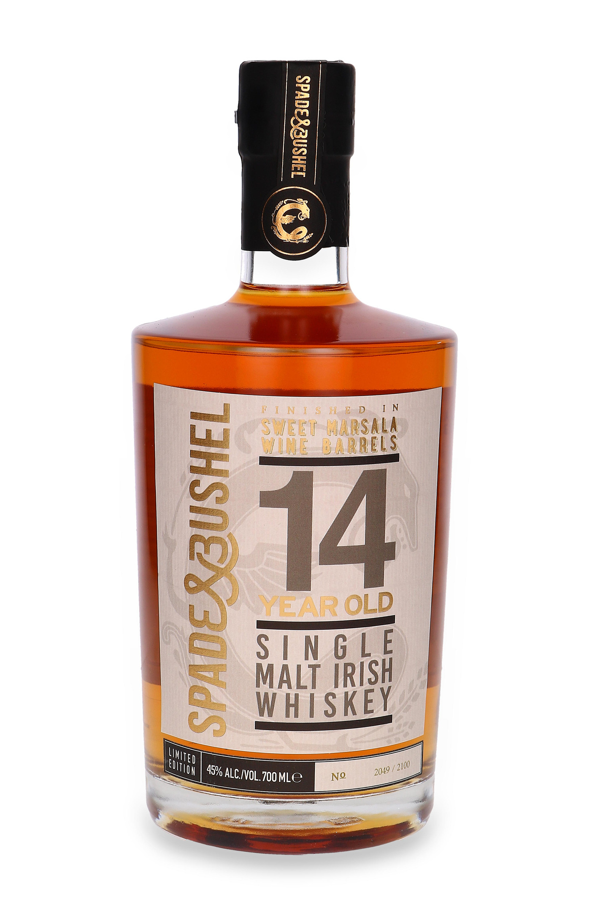 Spade & Bushel 14-letnia Irish Single Malt Whiskey 45% 0,7l
