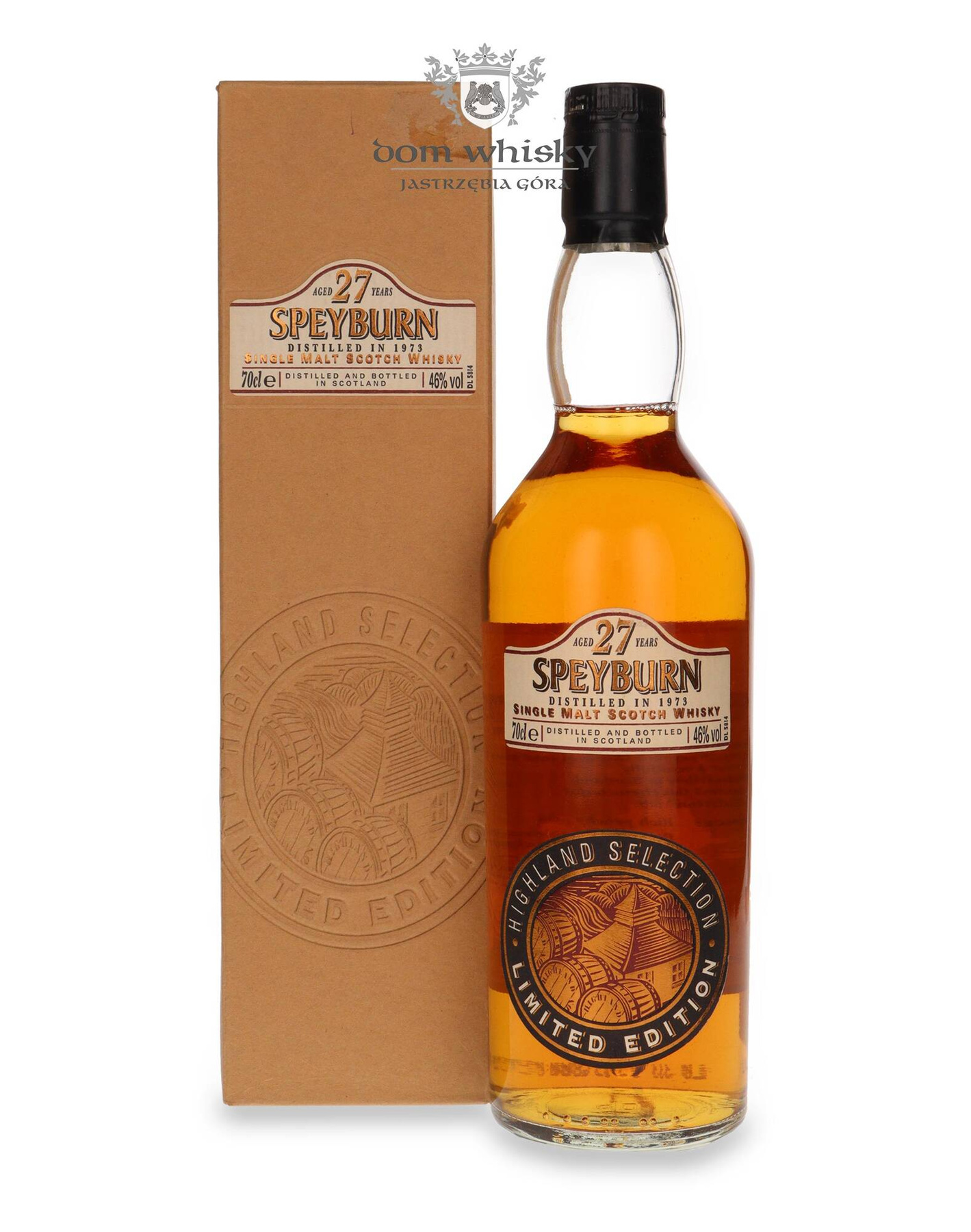 Speyburn 1973, 27 Year Old Highland Selection 46% 0.7l Single Malt Speyside