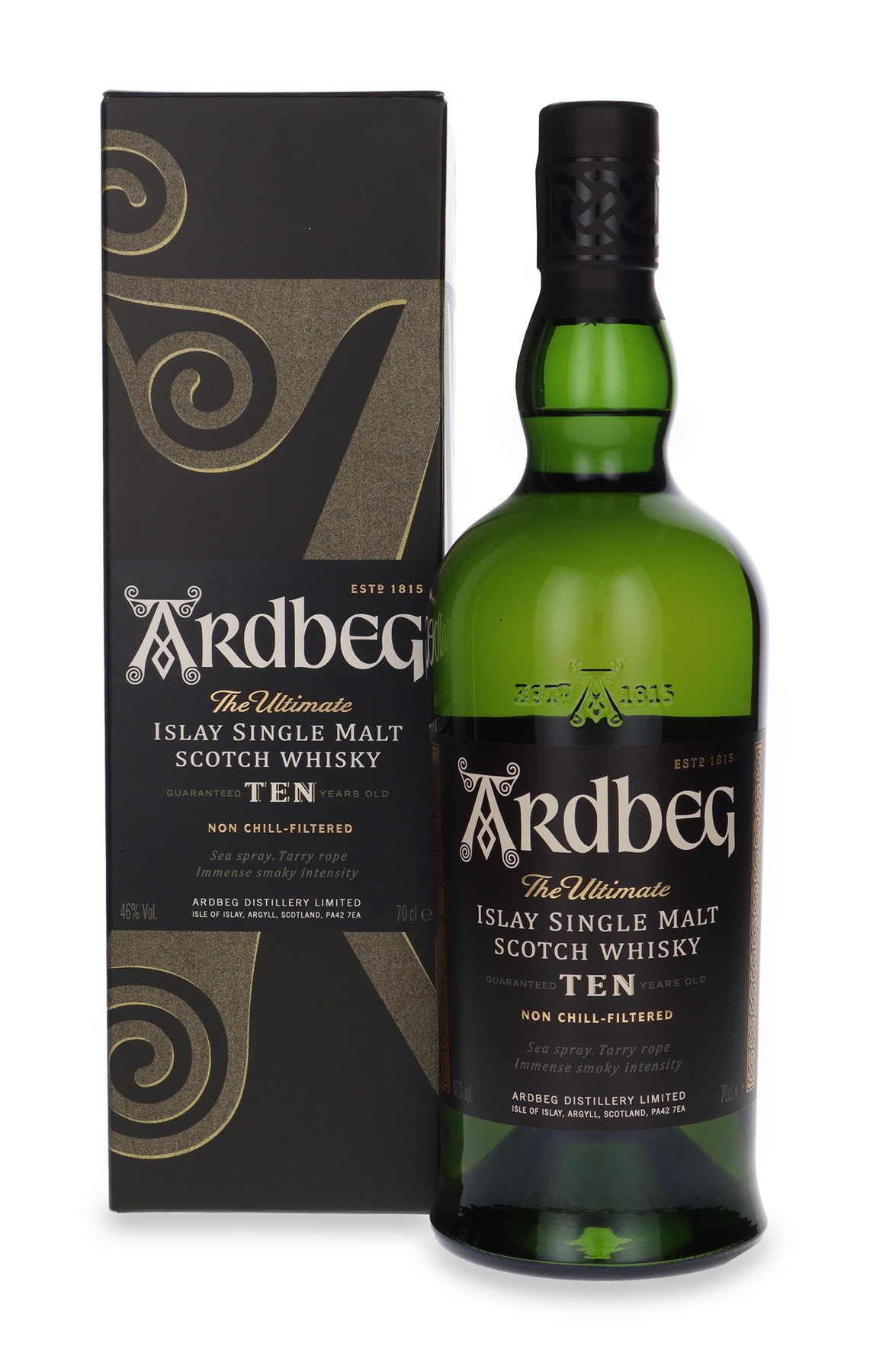 Ardbeg TEN 10 Year Old Islay Single Malt Whisky 46% 0.7l