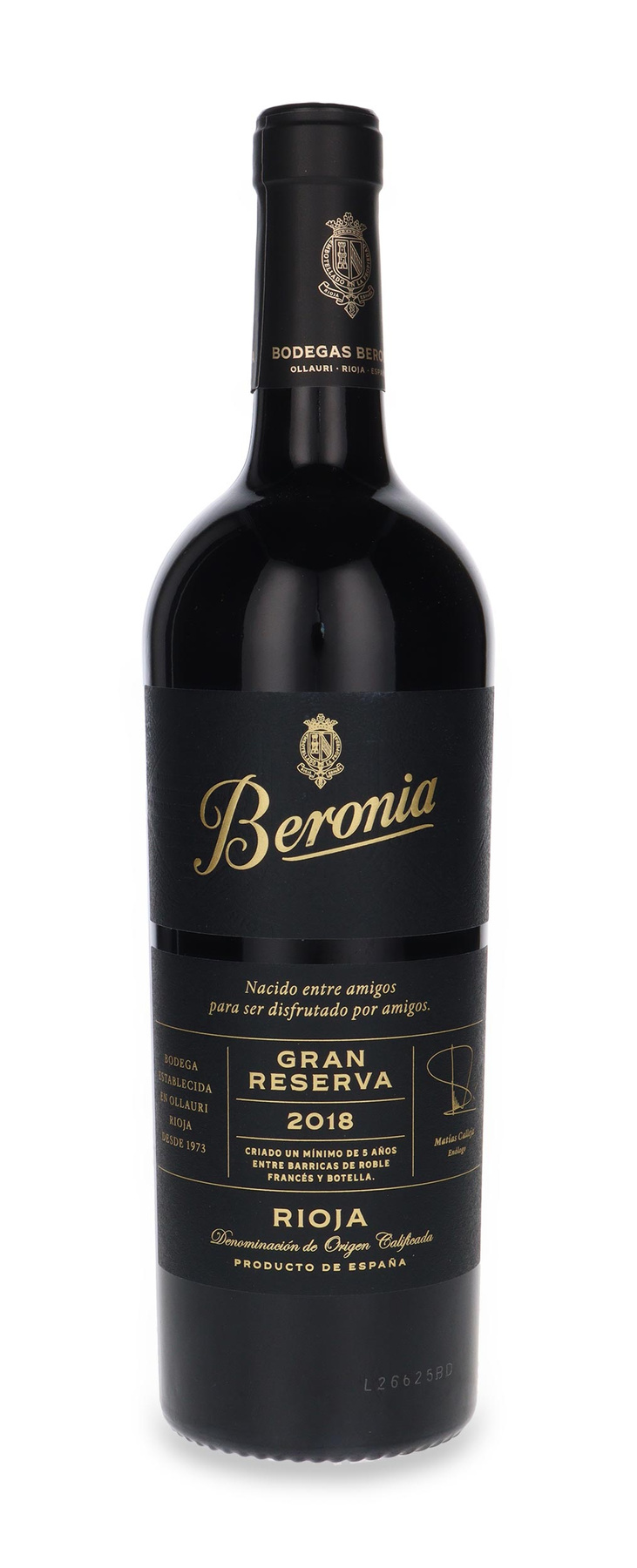 Beronia Rioja Reserva 14% 0,75l – Hiszpańskie Wino Czerwone