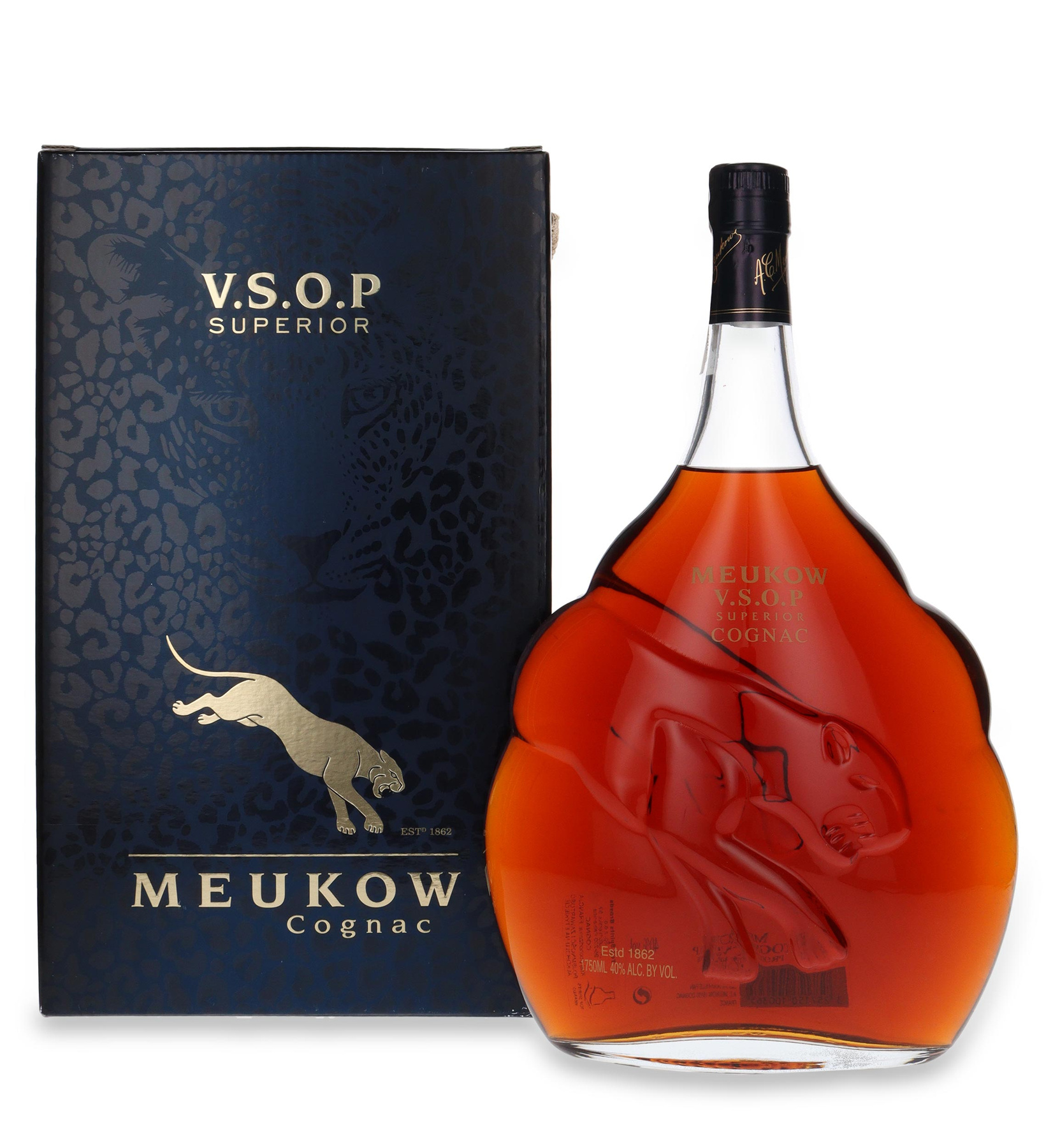 Cognac Meukow V.S.O.P Superior 1.75l 40% France