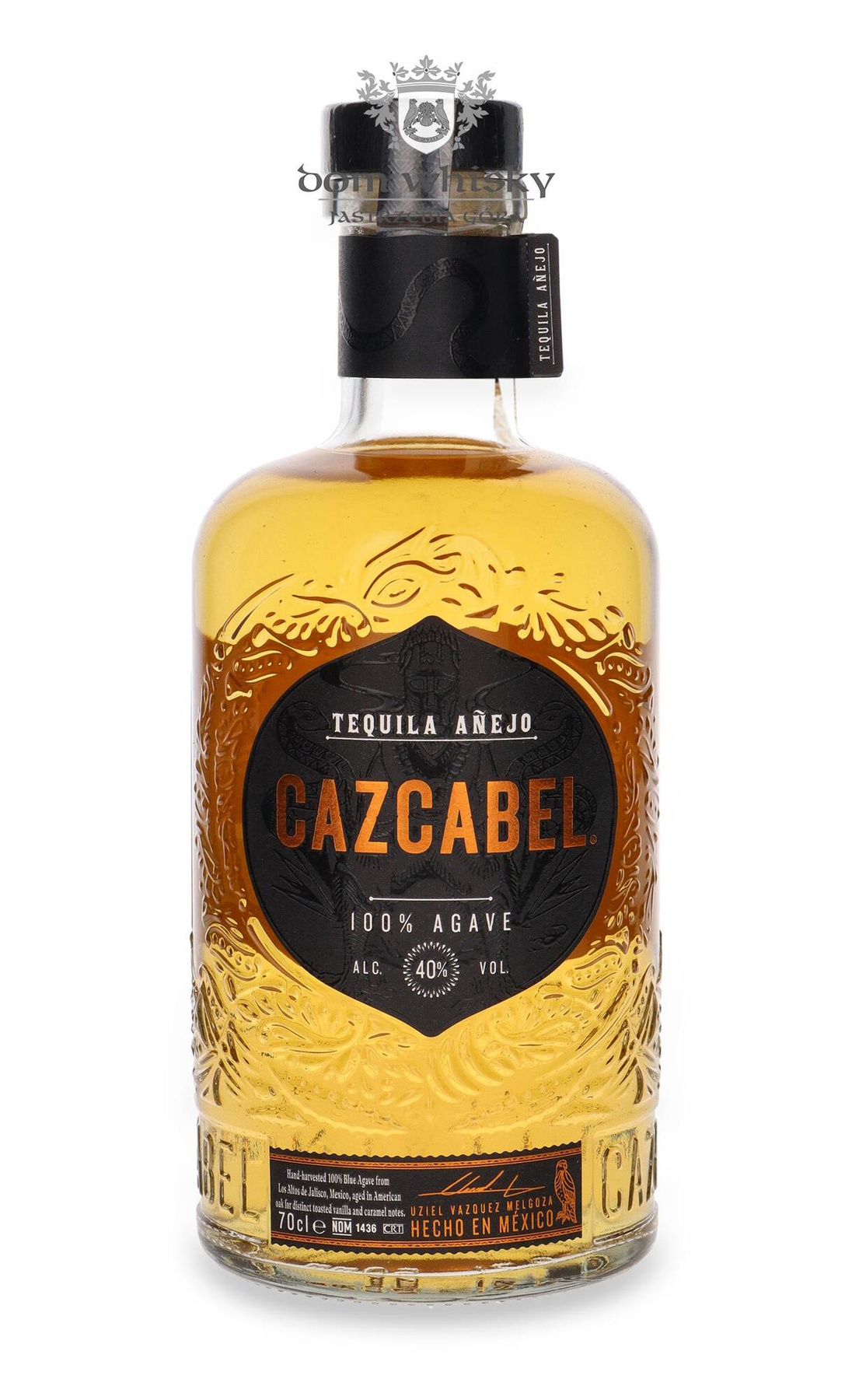 Cazcabel Tequila Anejo 40% 0.7l - Authentic Tequila Mezcal