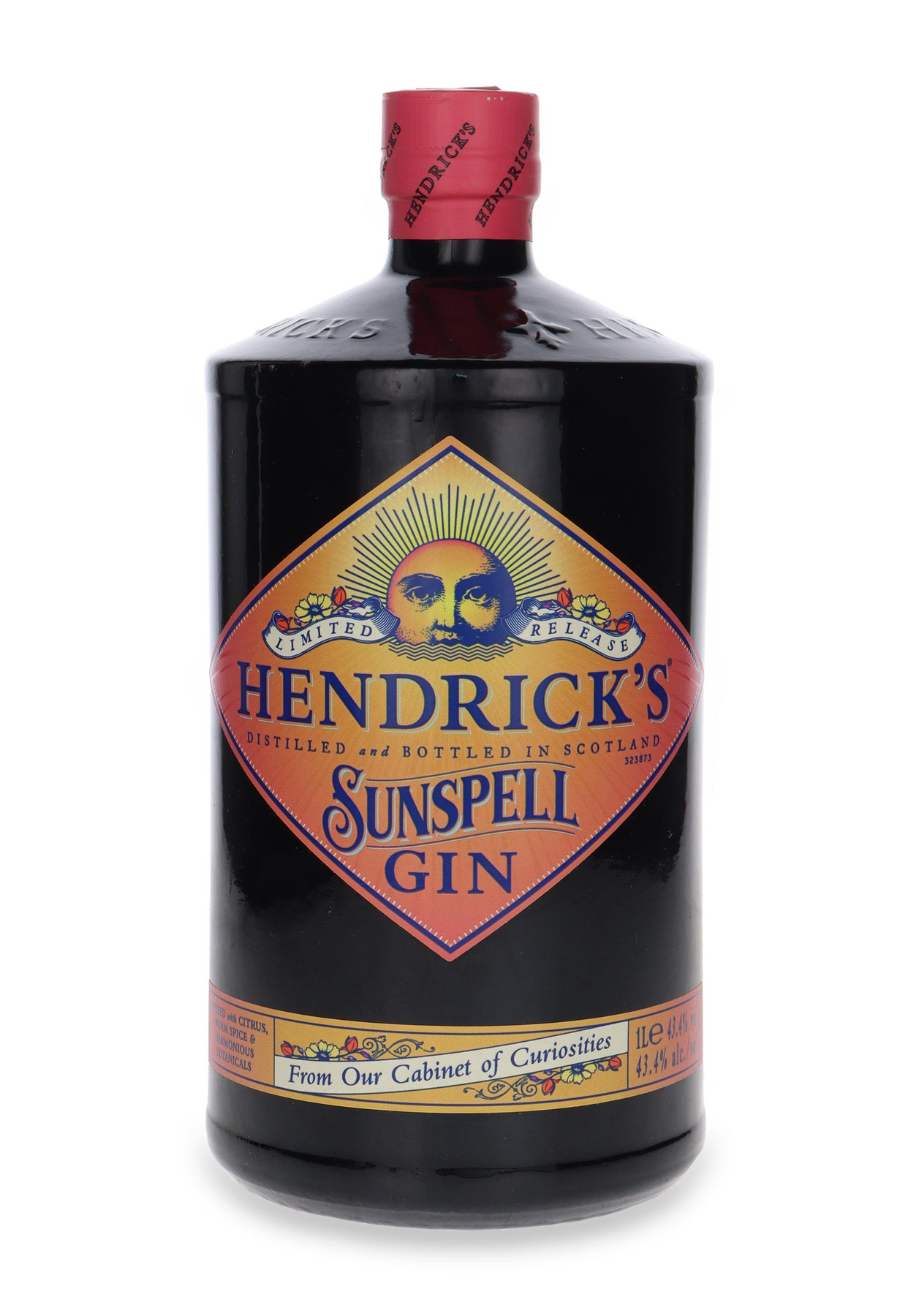 Hendrick's Gin (Tea Cup) 44% 1,0l – Gin Zestaw Prezentowy