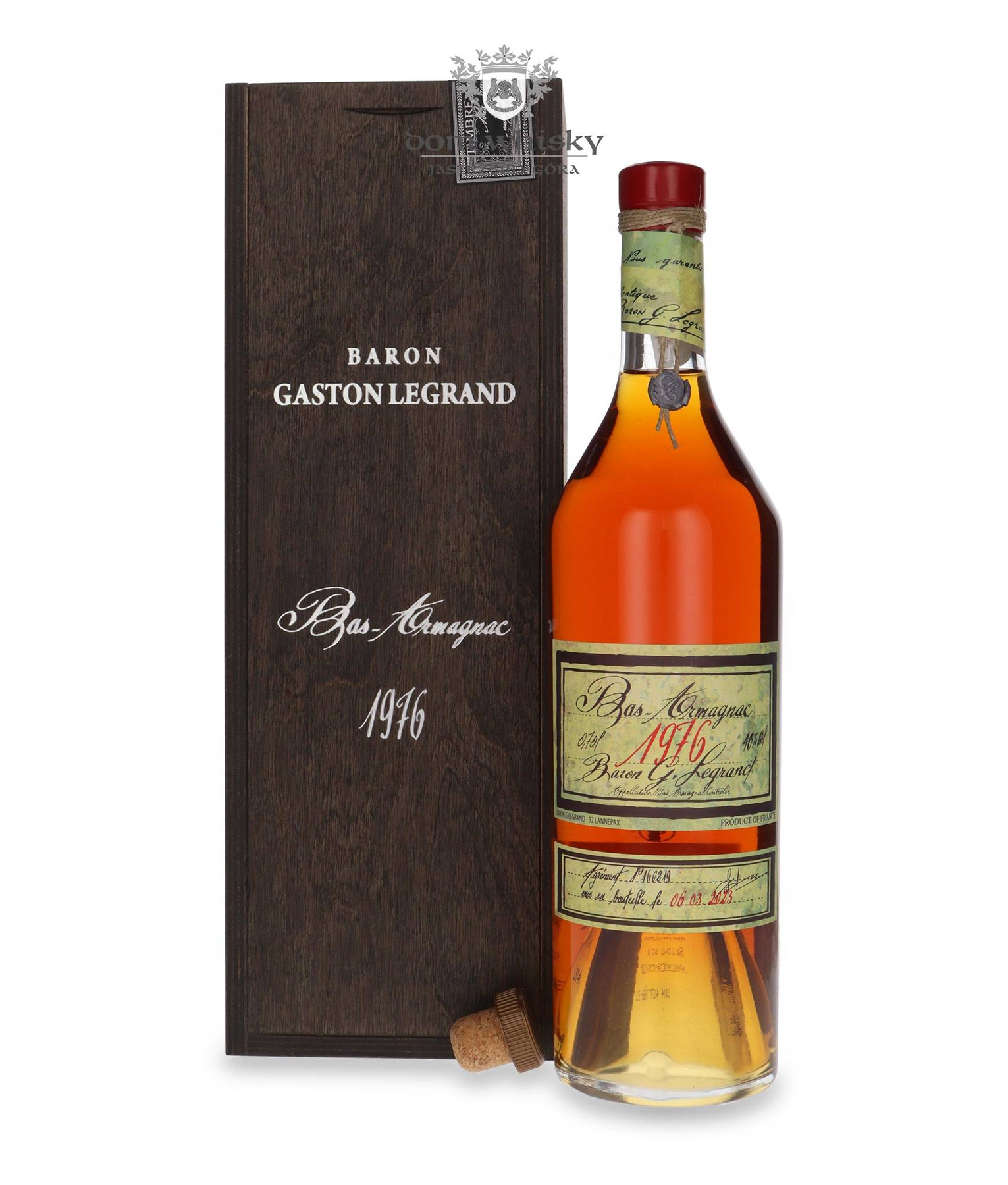 Armagnac Baron Gaston Legrand 1976 (Bottled 2023)/ 40% / 0,7l | Dom Whisky