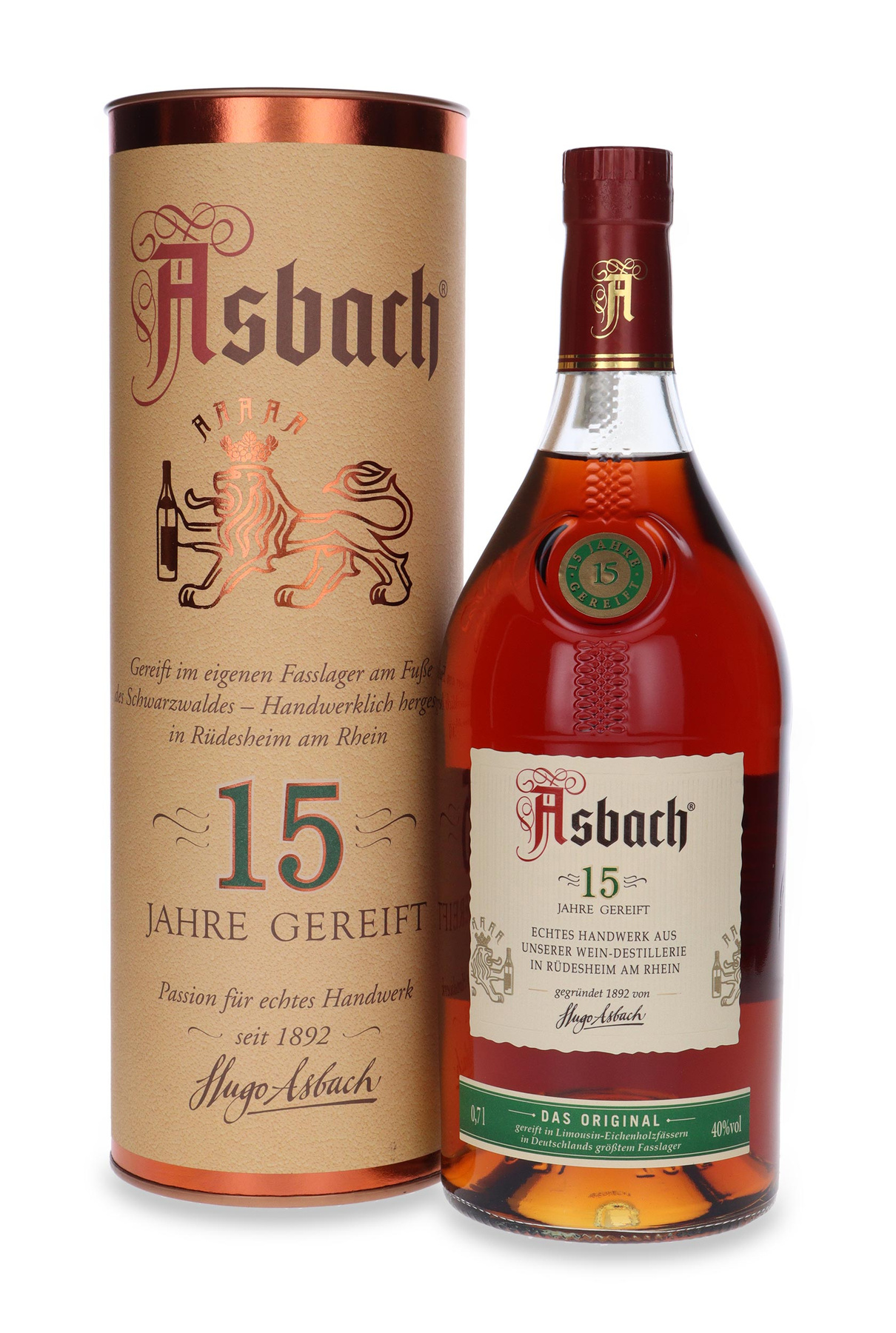Asbach Original 15-letni / 40%/ 0,7l | Dom Whisky