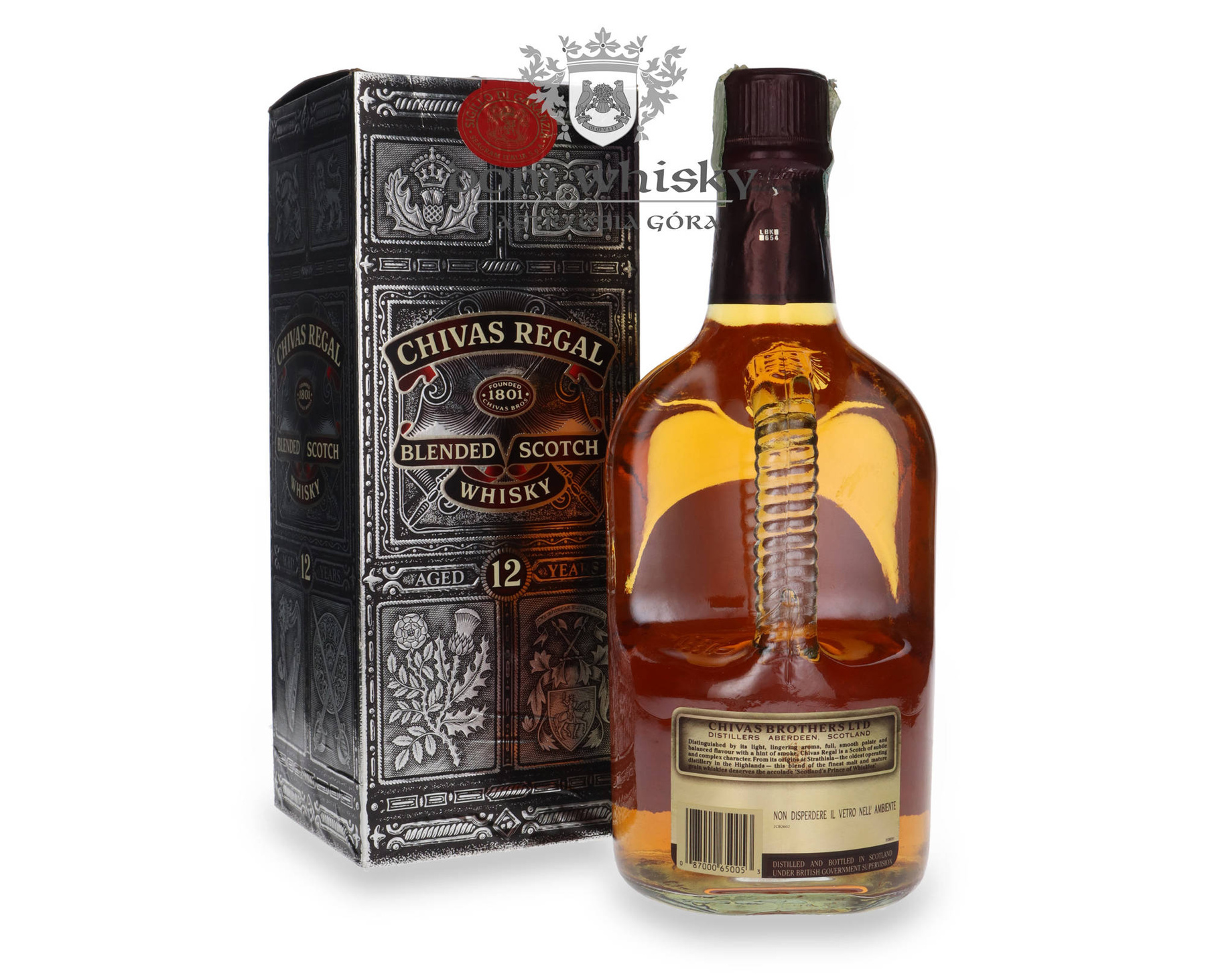 Chivas Regal 12-letni (Bottled 1990s/2000s) / 40%/ 1,5l | Dom Whisky