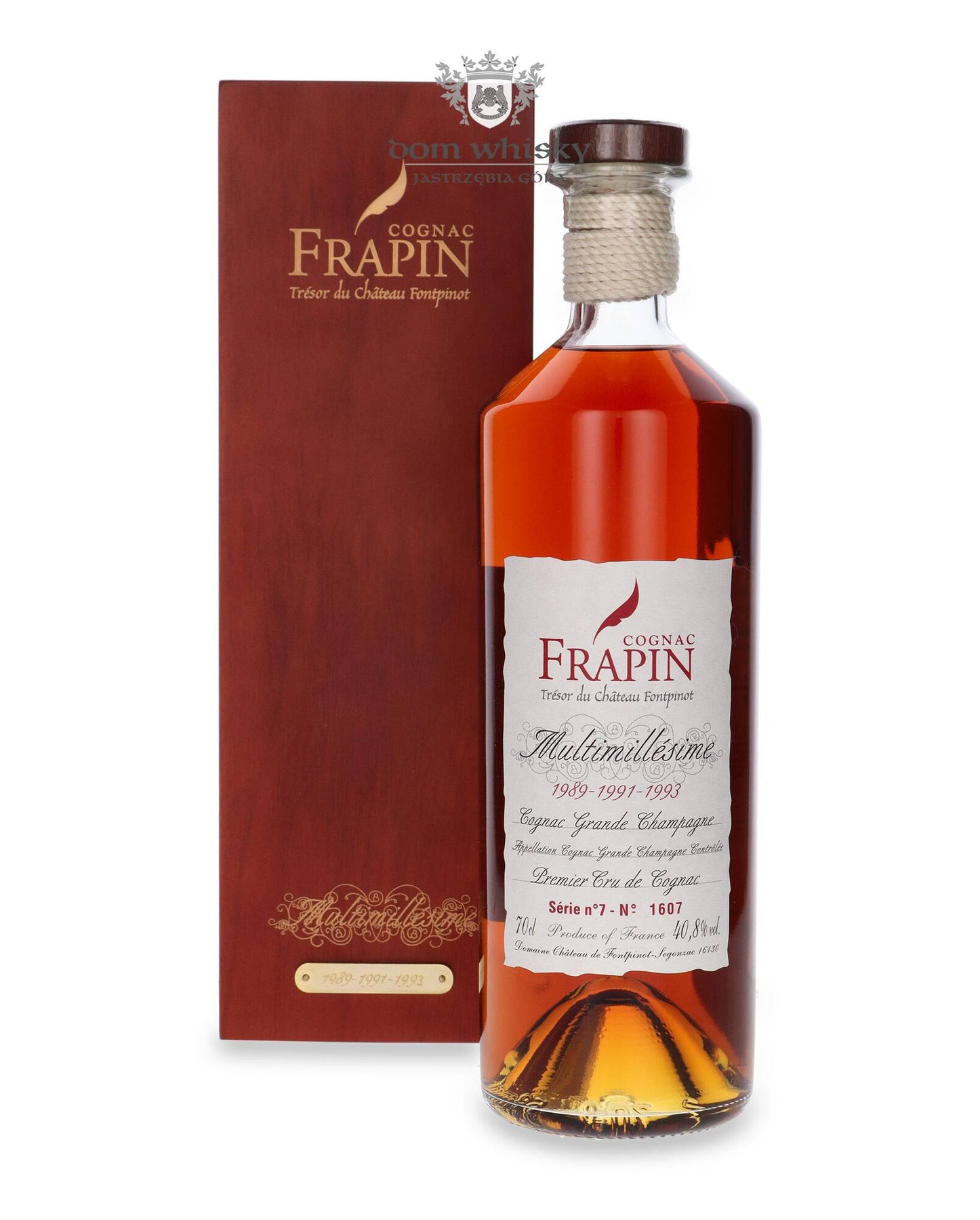 Cognac Frapin Multimillesime 1989-1991-1993 Grande Champagne / 40,8%/ 0 ...