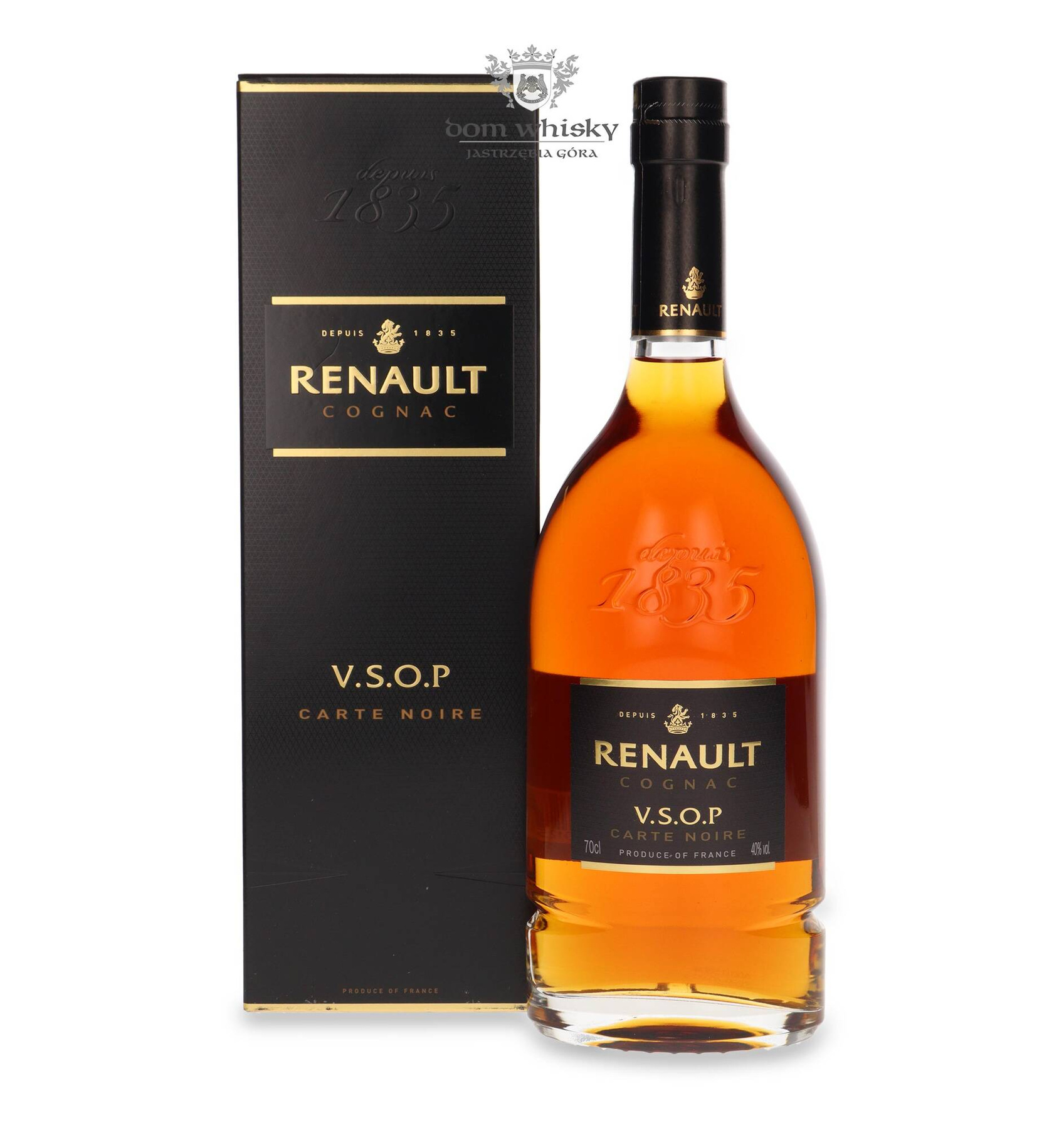 Cognac Renault VSOP Carte Noire / 40% / 0,7l | Dom Whisky