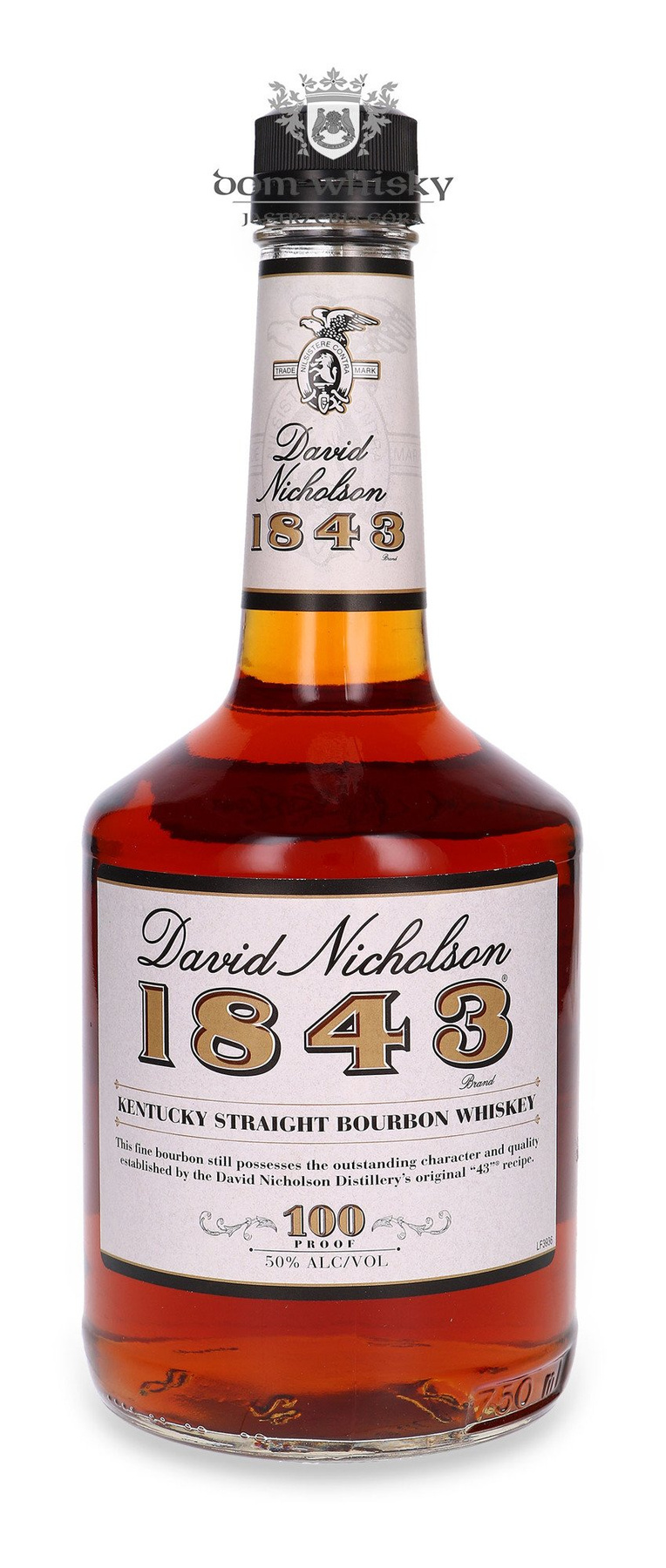 David Nicholson 1843 Straight Bourbon / 50%/ 0,75l | Dom Whisky