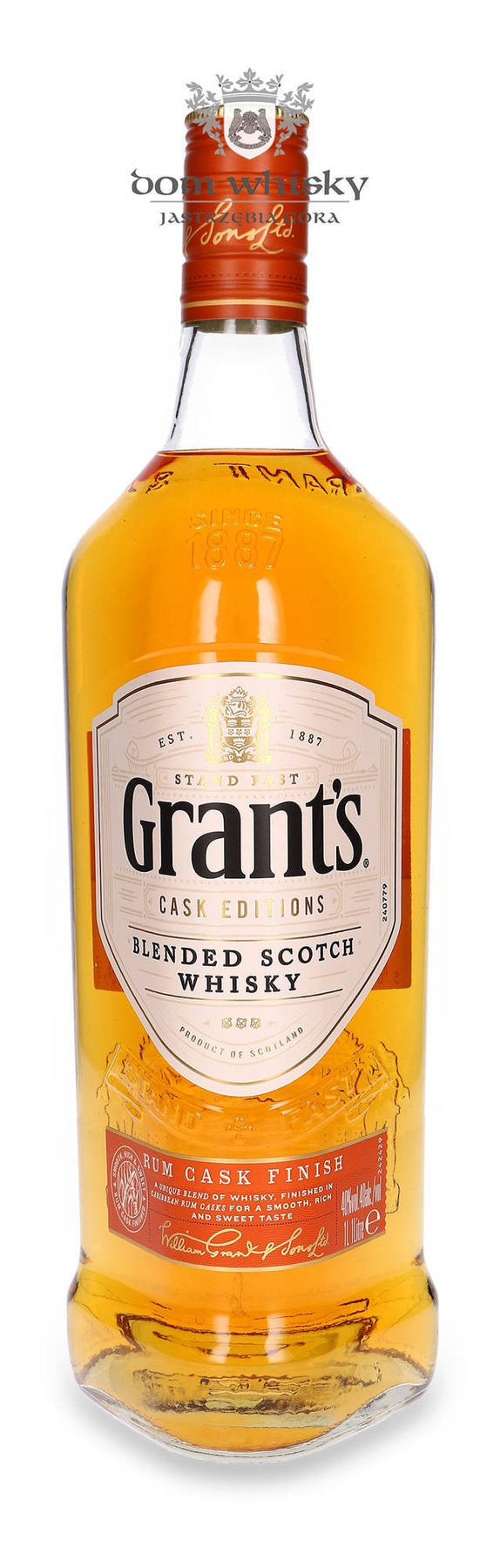 Grant's Rum Cask Finish / 40% / 1,0l | Dom Whisky