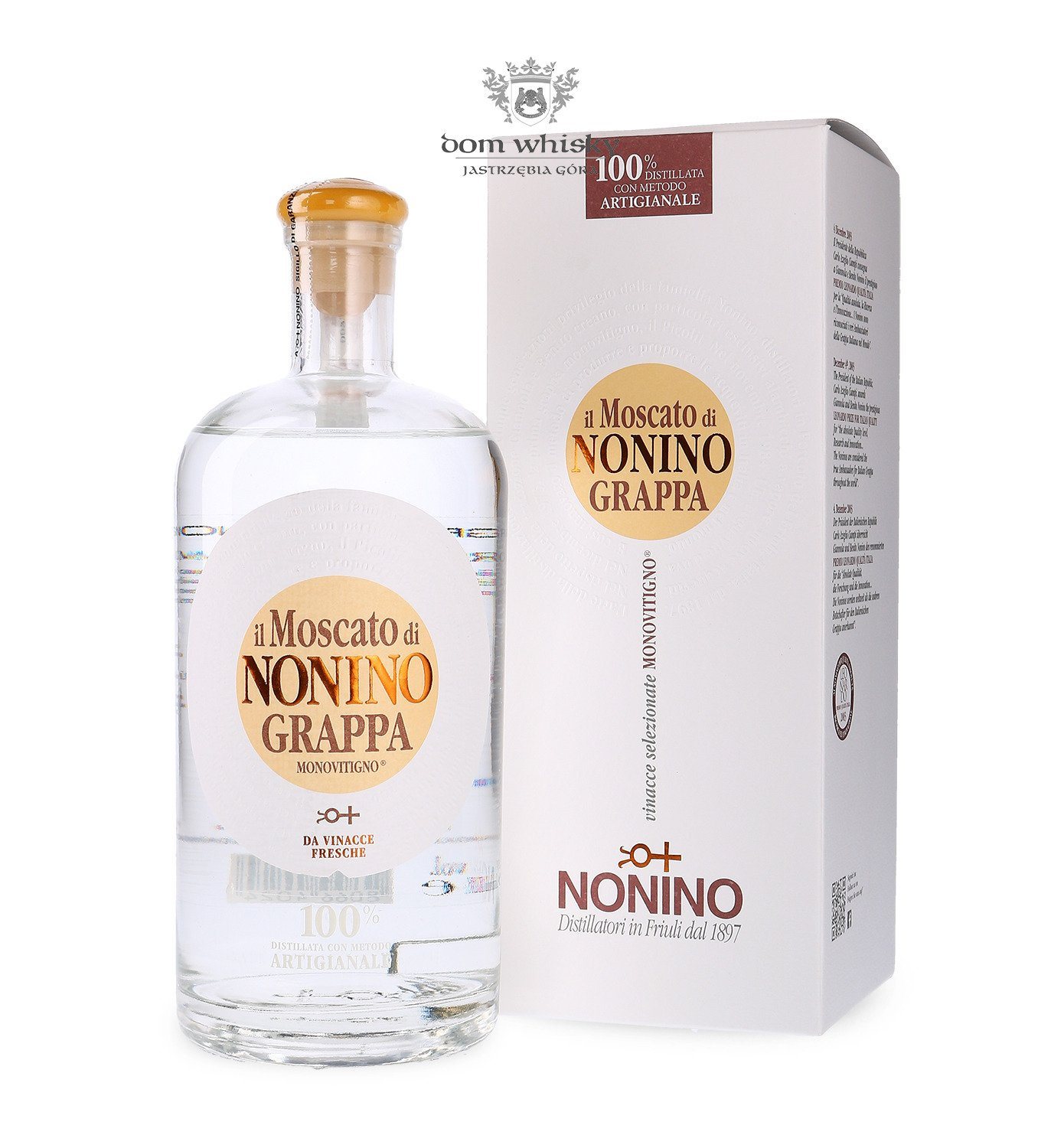 Grappa Nonino Moscato / 41% / 0,7l | Dom Whisky