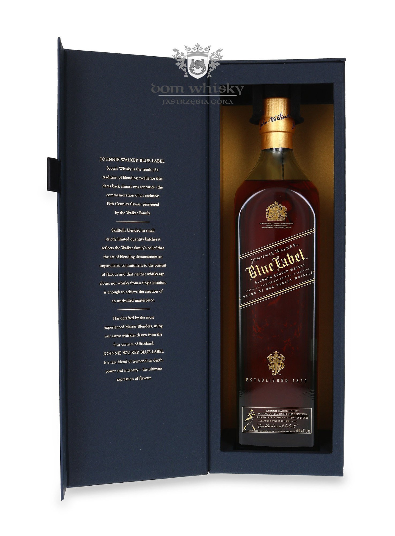 Johnnie Walker Blue Label Zodiac Collection Horse / 40% / 1,0l | Dom Whisky