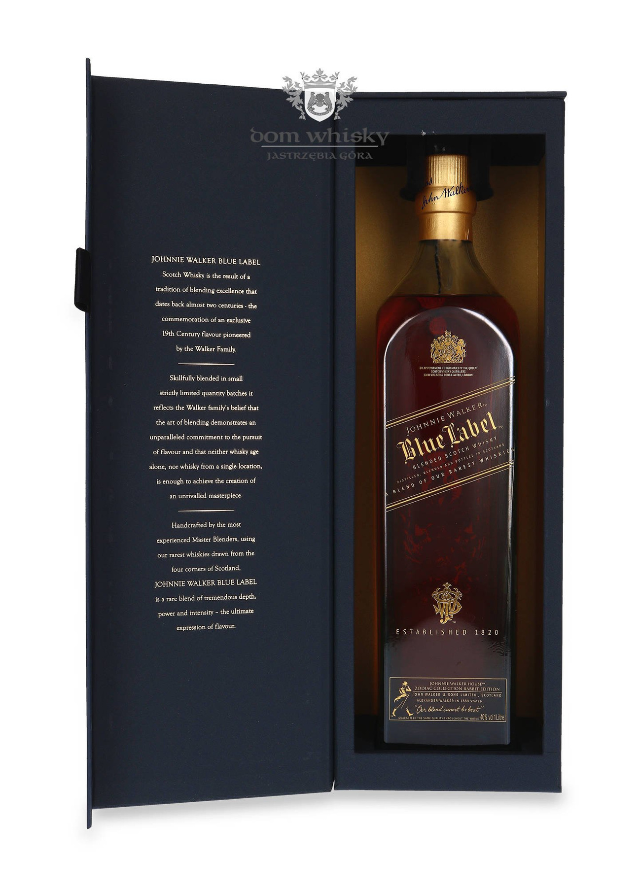 Johnnie Walker Blue Label Zodiac Collection Rabbit / 40% / 1,0l | Dom ...
