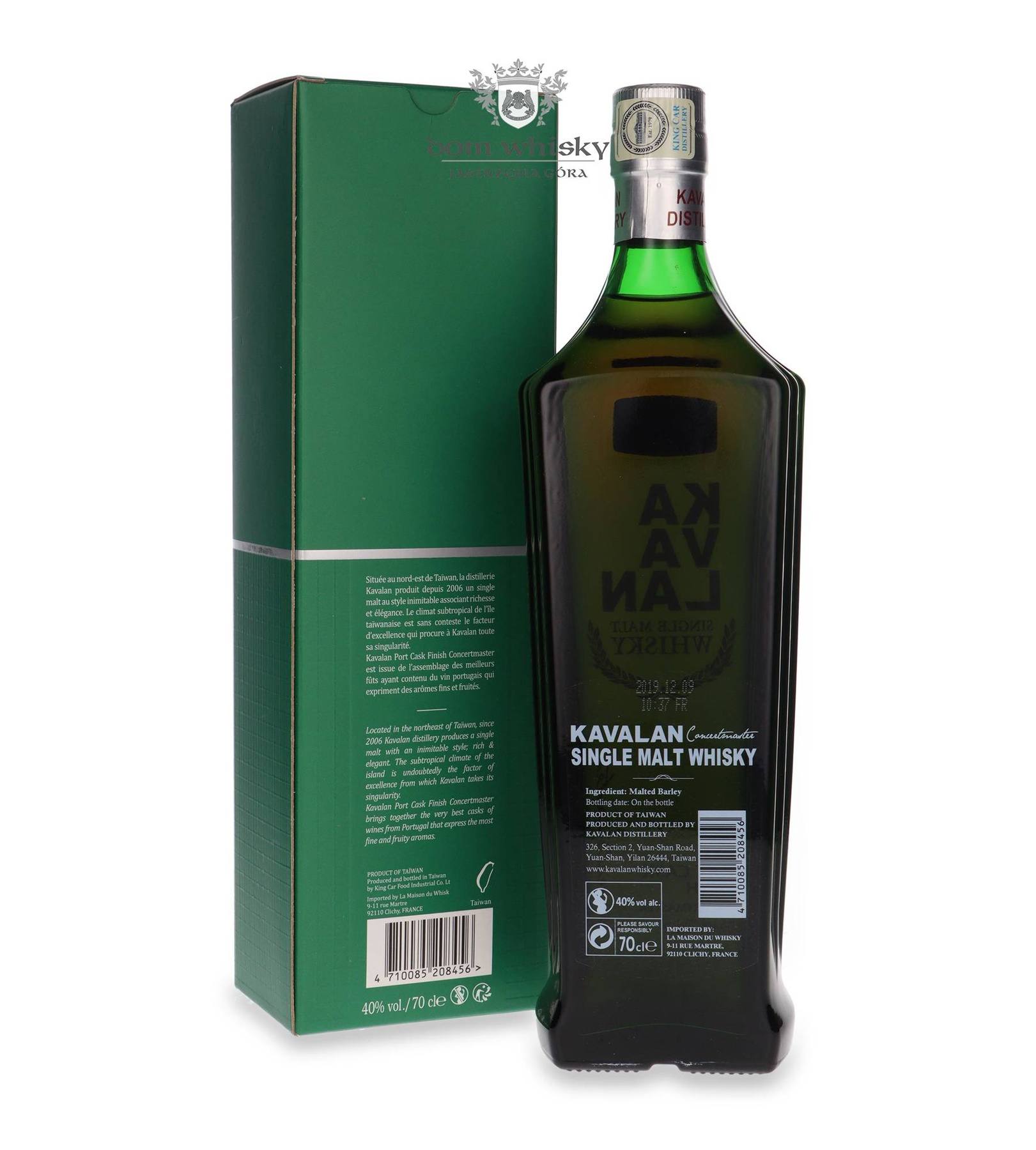 Kavalan Concertmaster Port Cask Finish / 40% / 0,7l | Dom Whisky