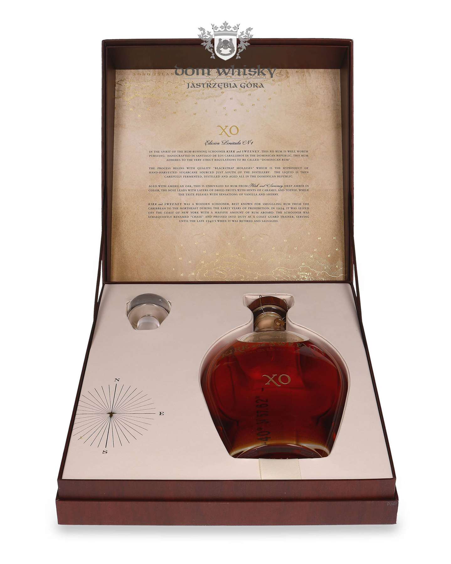 Kirk & Sweeney XO Dominican Rum / 65,5% / 0,7l | Dom Whisky