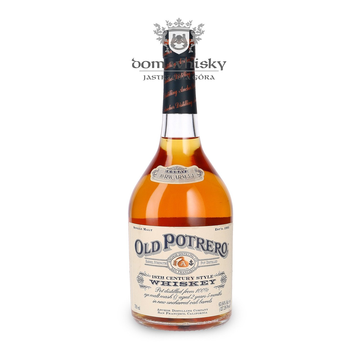 Old Potrero 18th Century Style Rye Whiskey / 63,64%/ 0,75l | Dom Whisky