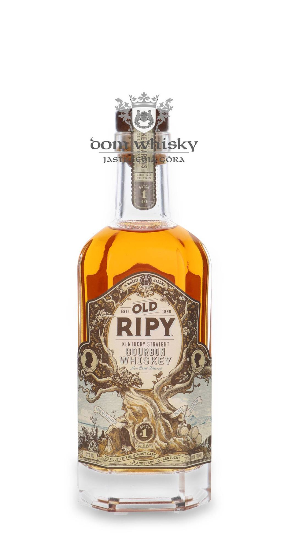 Old Ripy Kentucky Straight Bourbon, The Whiskey Barons Batch # 1 / 52 ...