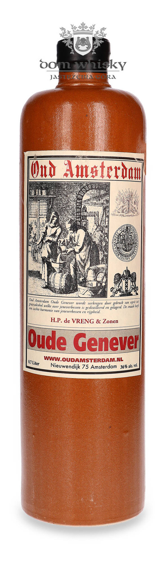 Oud Amsterdam Oude Genever / 36% / 0,7l | Dom Whisky