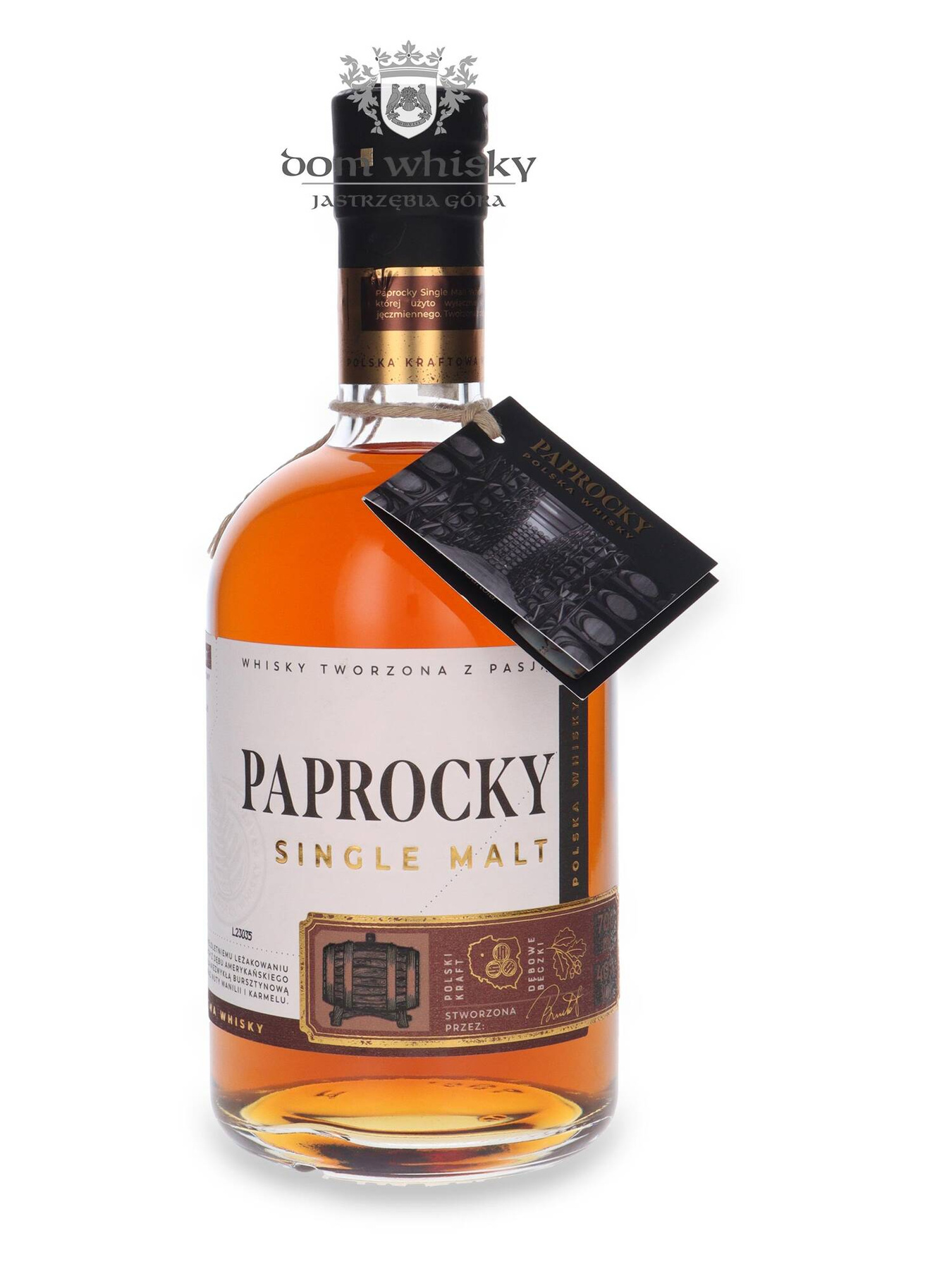 Paprocky Single Malt / 40% / 0,7l | Dom Whisky