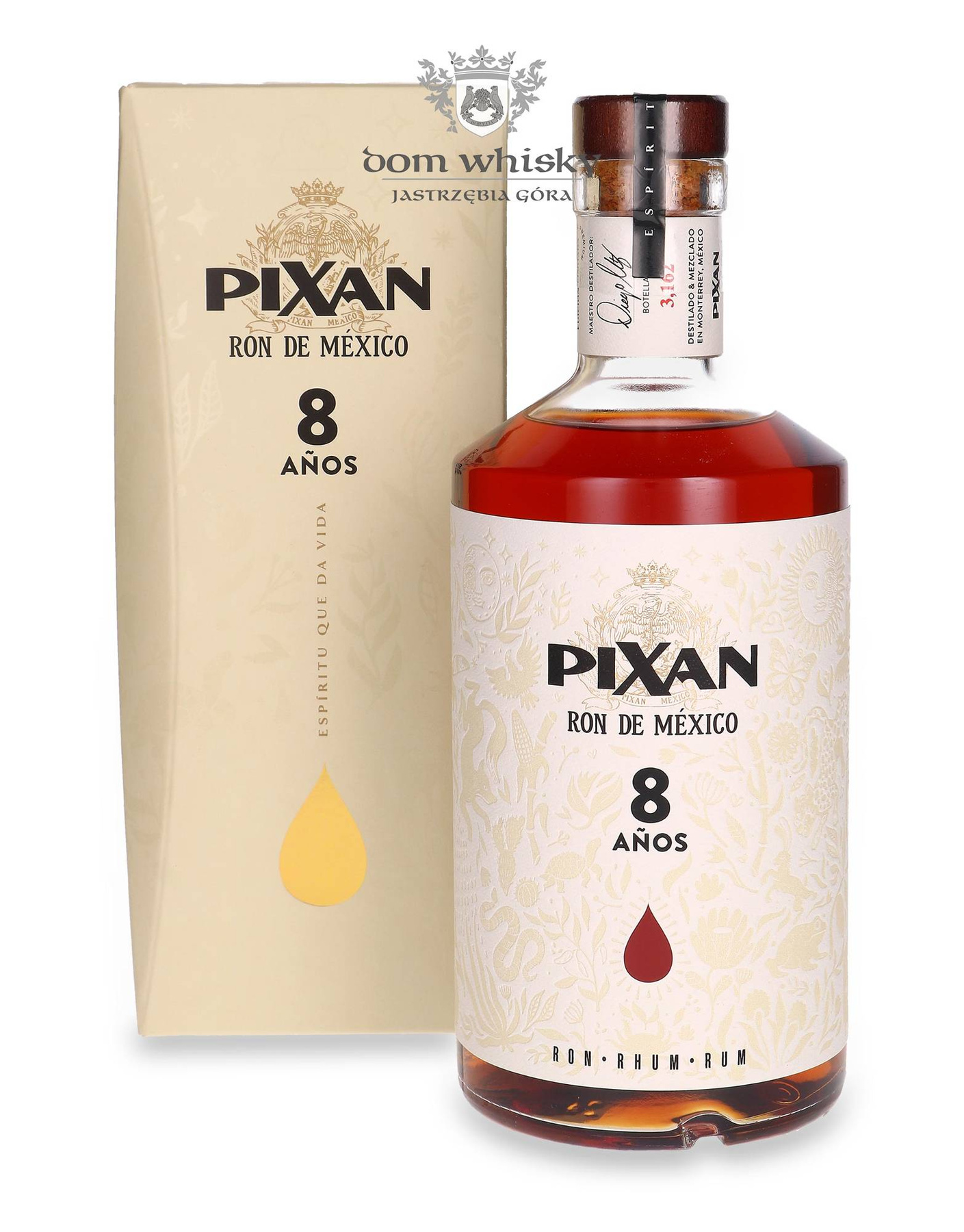 Pixan 8-letni Rom De Mexico / 40% / 0,7l | Dom Whisky