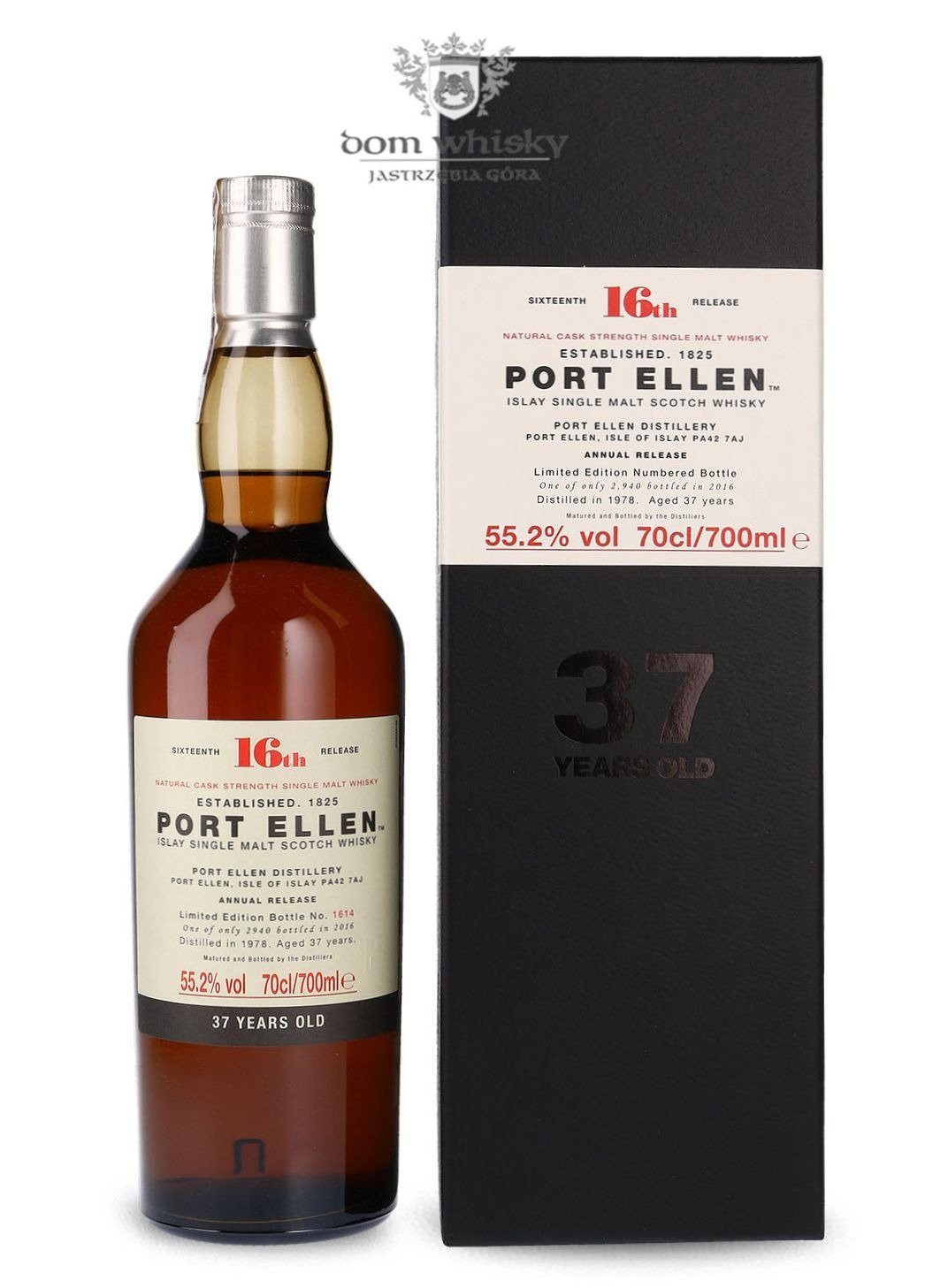 Port Ellen 37-letni (D.1978, B.2016) 16th Release / 55,2% / 0,7l | Dom ...