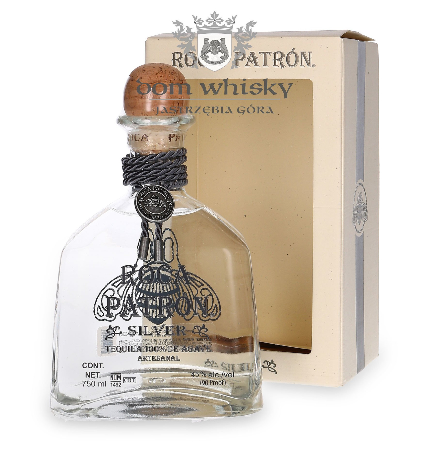 Roca Patron Silver Artesanal 45 0 75l Dom Whisky Roca Patron Silver Artesanal 45 0 75l Dom Whisky