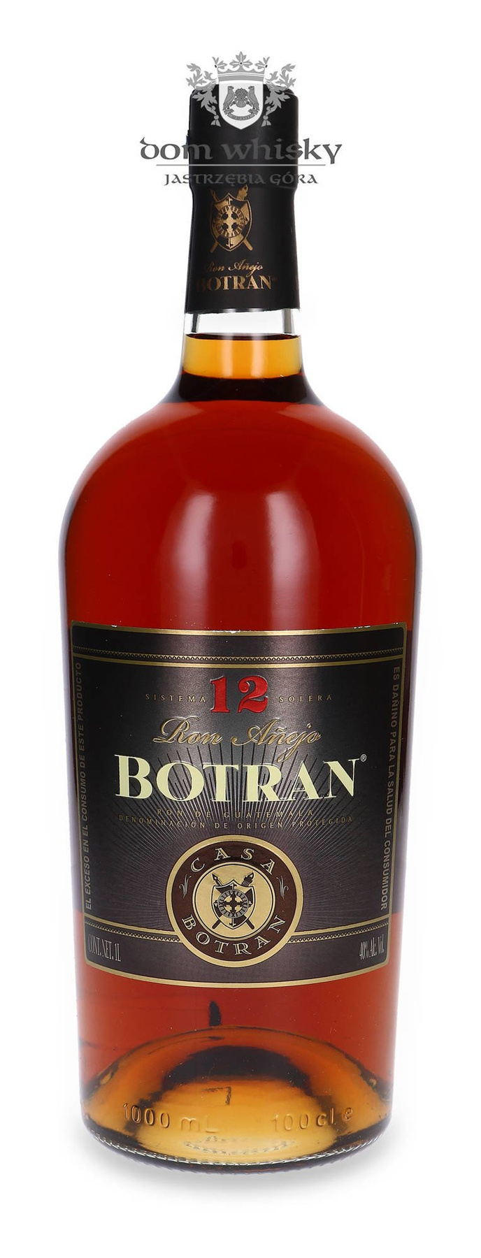 Ron Botran Rum 12-letni Anejo (Guatemala) / 40% / 1,0l | Dom Whisky