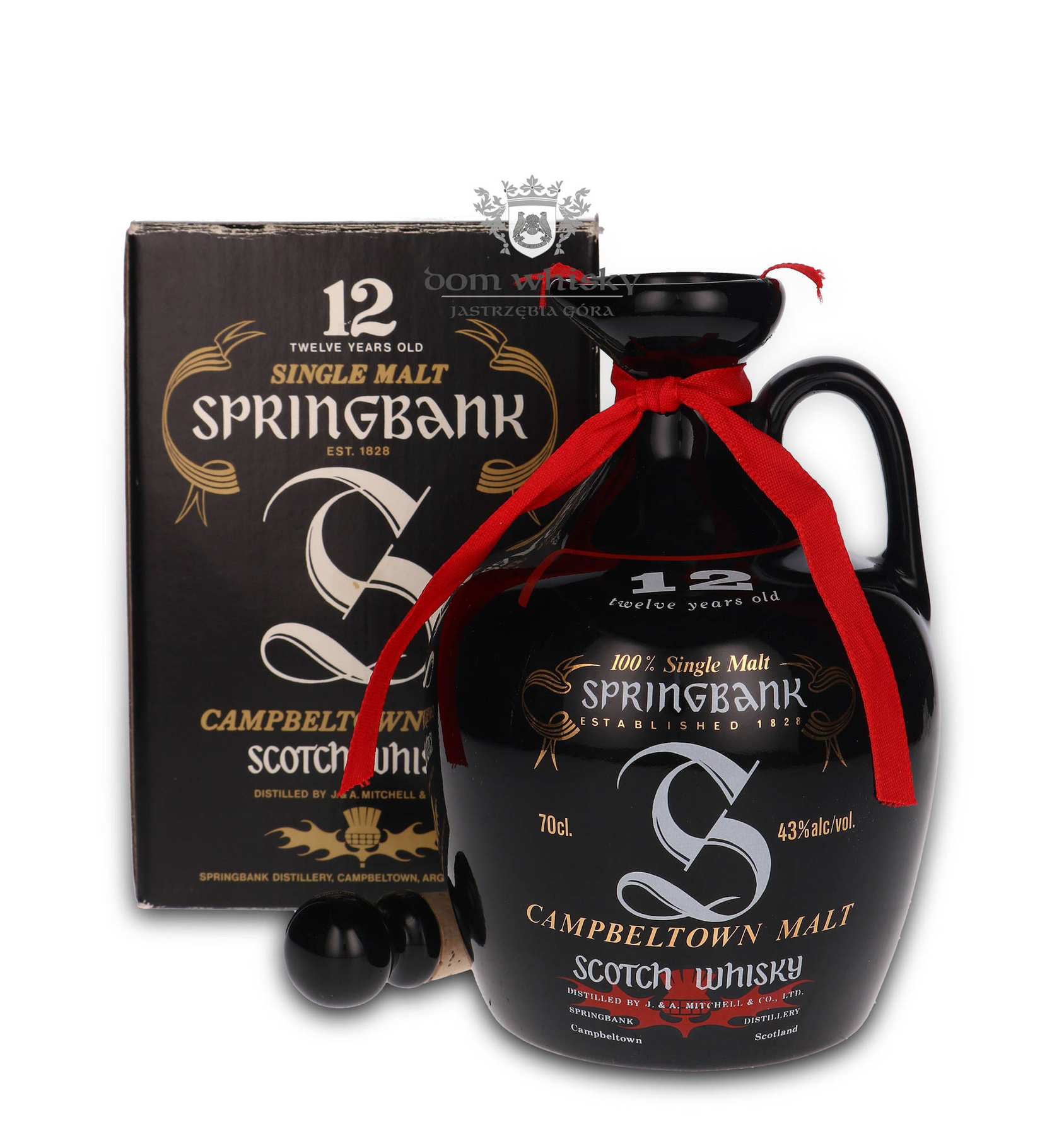 Springbank 12-letni Ceramic Jug (Bottled 1980s/1990s) / 43% / 0,7l ...