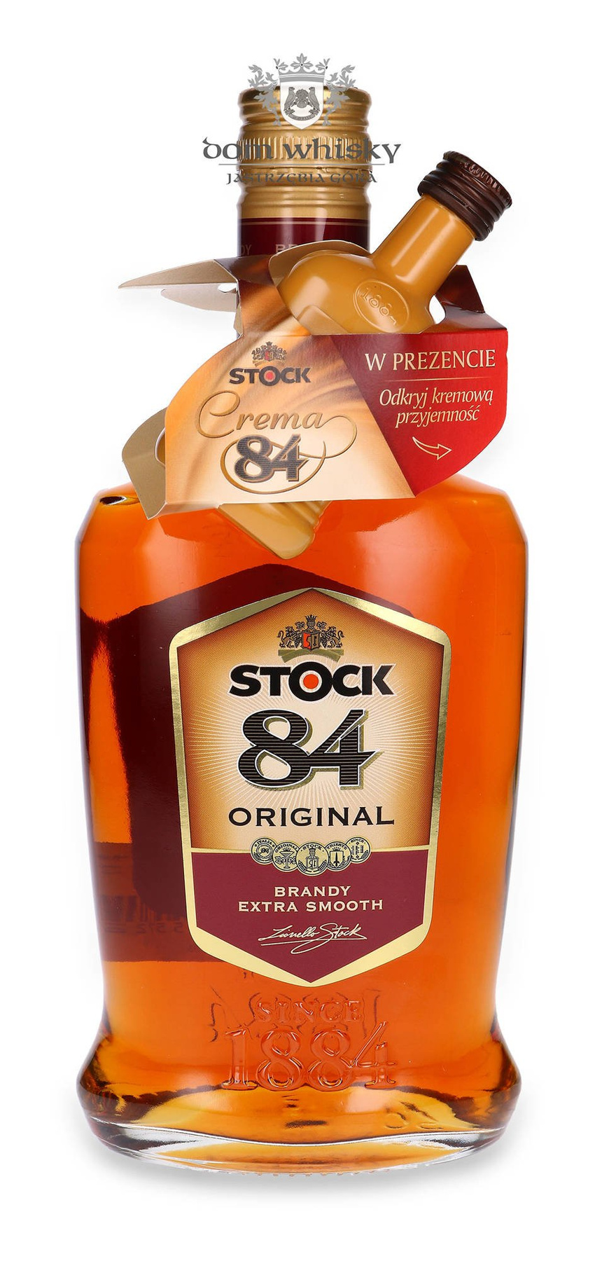 Stock 84 Original Brandy + Stock Crema miniaturka / 38% / 0,75l | Dom Whisky