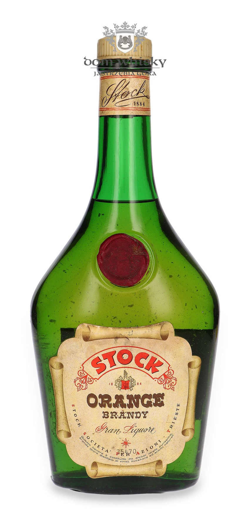Stock Orange Brandy Gran Liquore Old Bottle / 35% / 0,75l | Dom Whisky