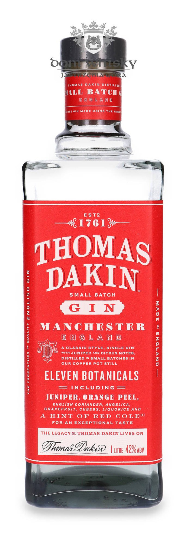 Thomas Dakin Manchester England Gin / 42% 1,0l | Dom Whisky