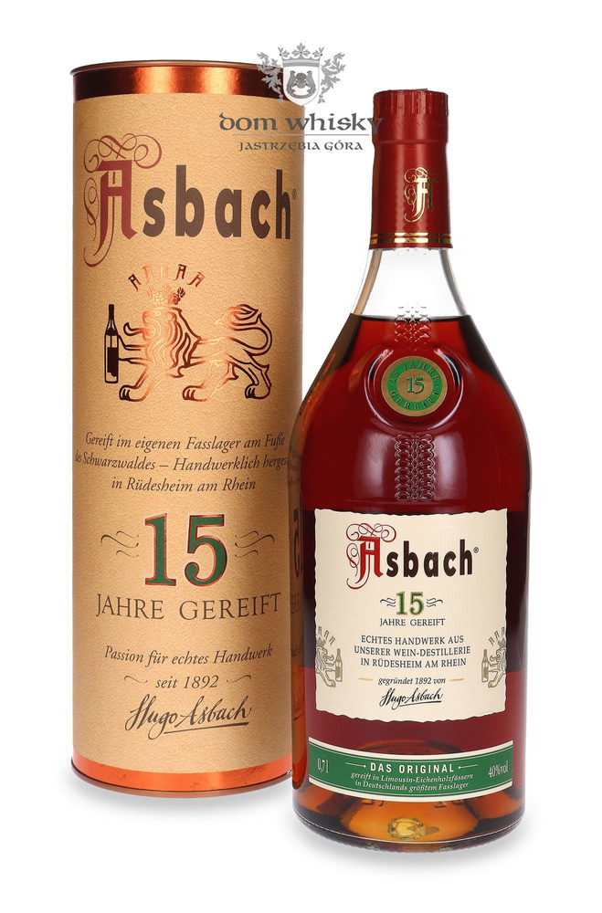 Asbach Original 15-letni / 40%/ 0,7l | Dom Whisky