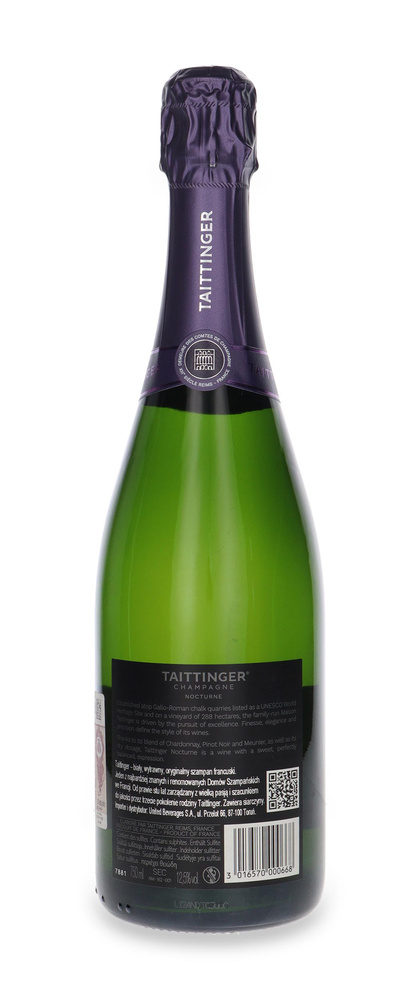 Szampan Taittinger Demi Sec / 12,5% / 0,75l | Dom Whisky