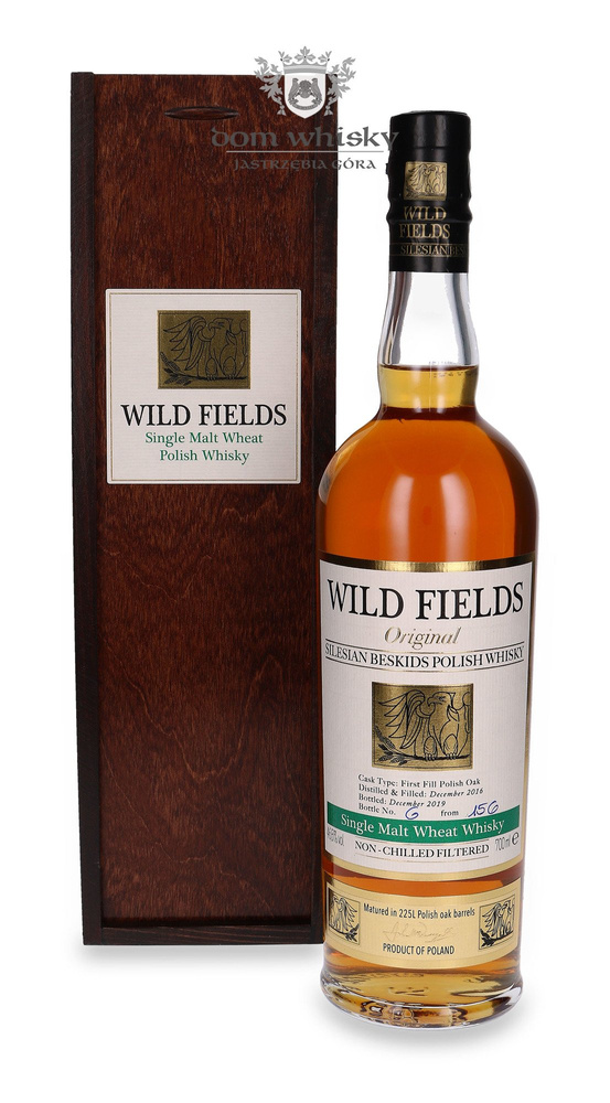 Wild Fields Single Malt Wheat Polish Whisky / 46,5% / 0,7l | Dom Whisky